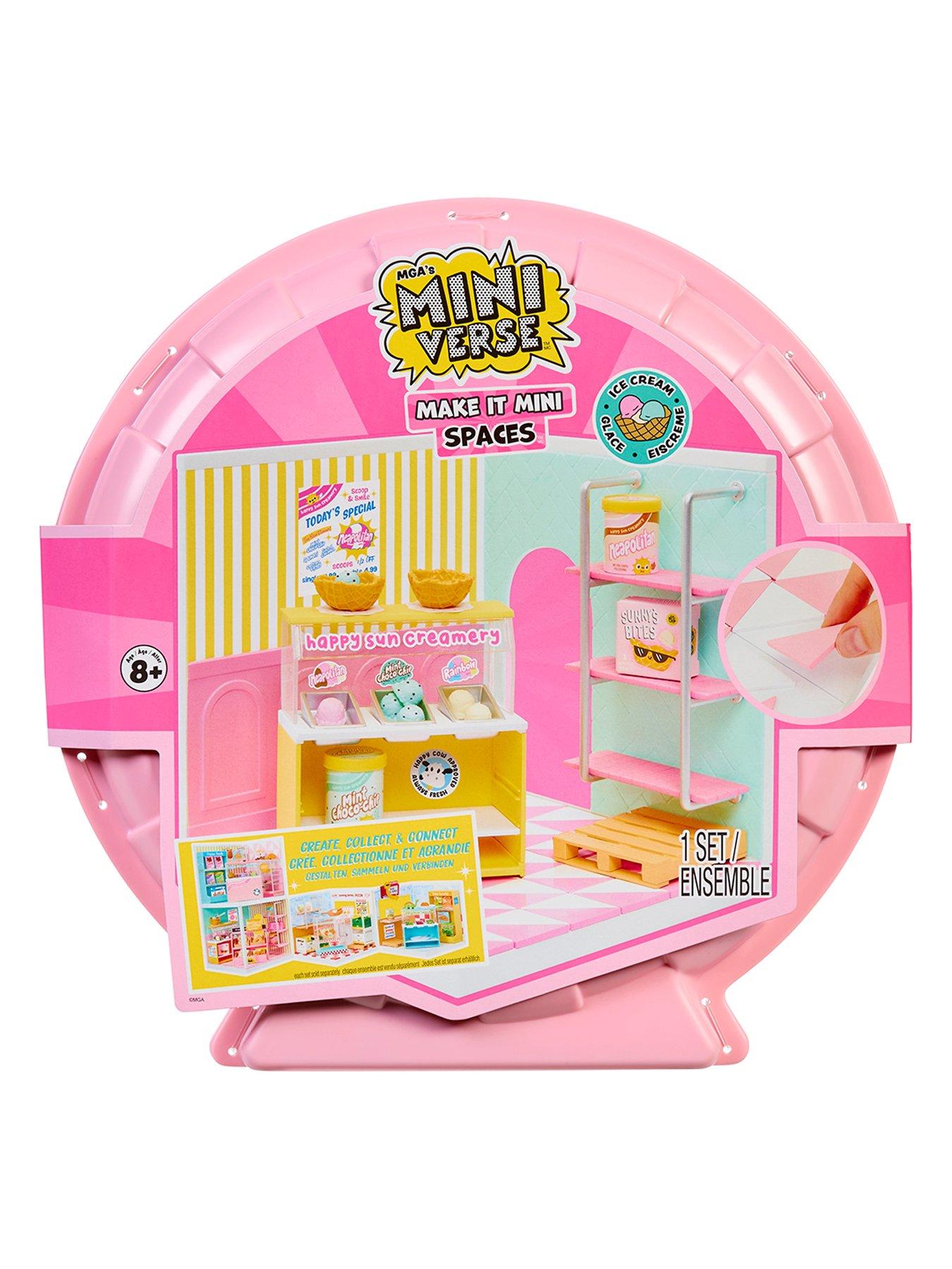 Mini Verse MGA's Miniverse Make It Mini Spaces Ice cream Shop Building ...