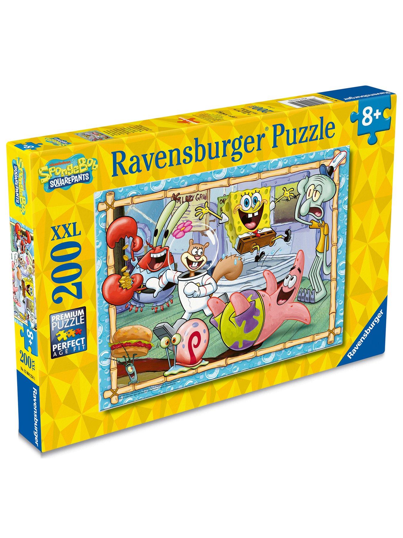 Spongebob Squarepants 200-Piece Jigsaw Puzzle with XXL Large Pieces | Very