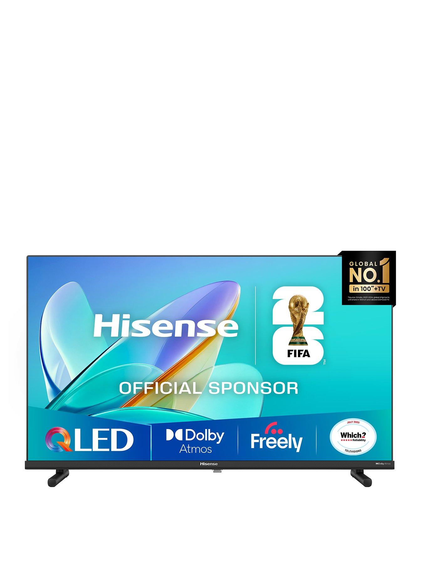 Hisense E5Q 40" 4K FHD QLED Smart TV with Freely - 40E5QTUK | Very