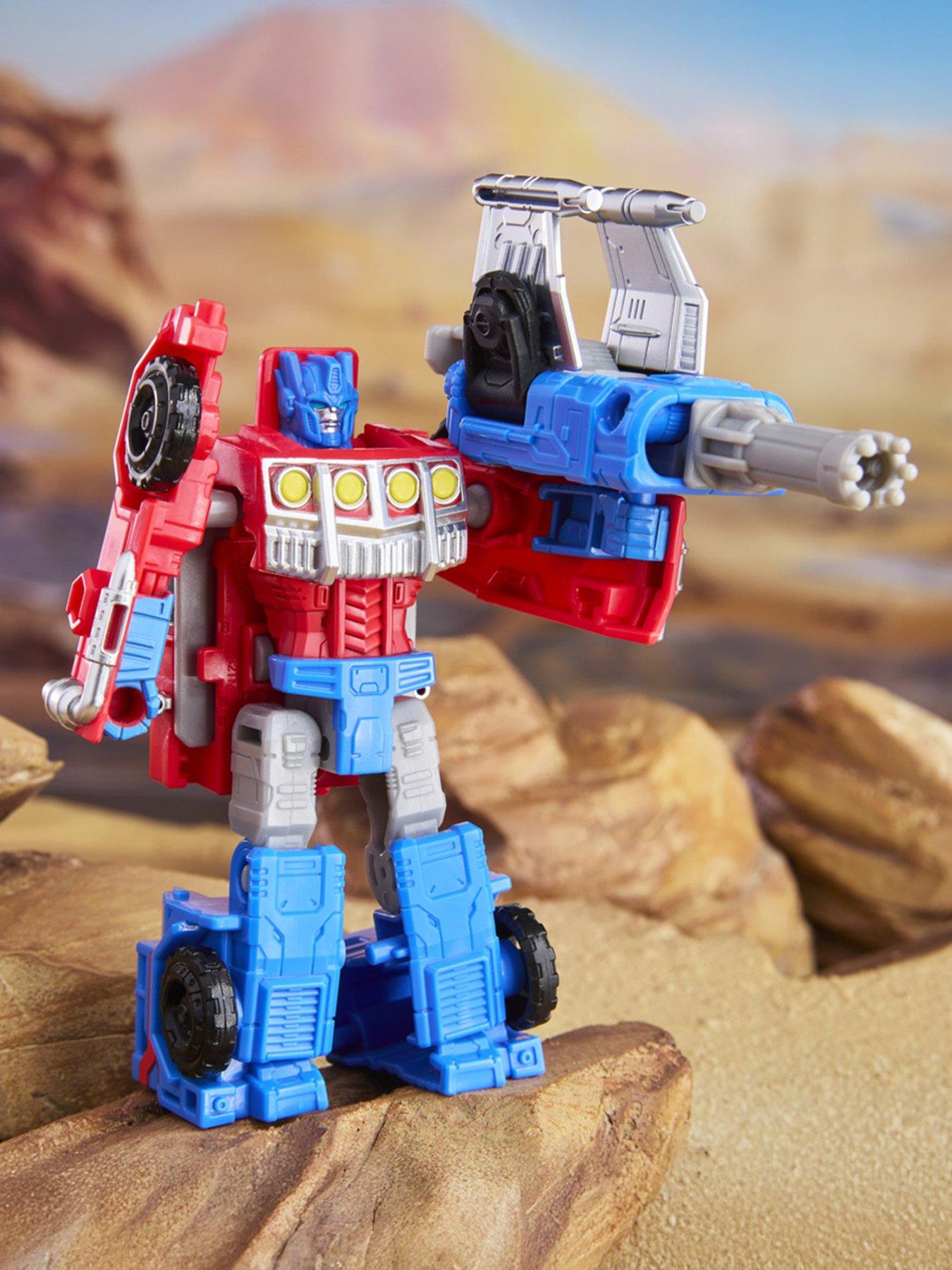 Transformers Cyberworld Optimus Prime Armoured Cyber Changers Figure | Very
