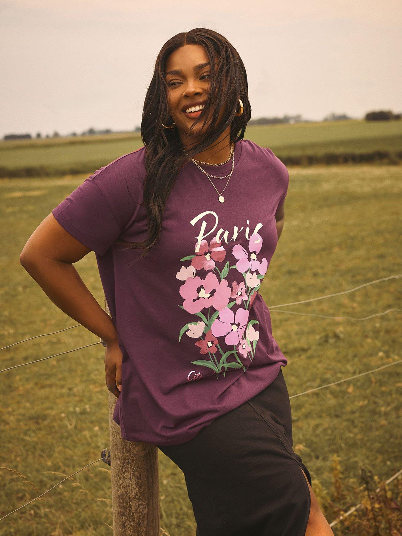 Women | Purple | 38 | T-Shirts | Very