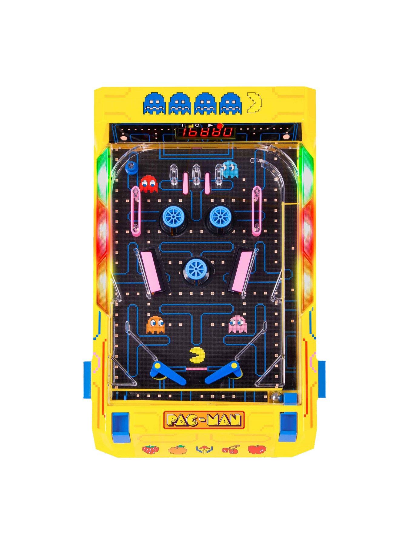 Pac Man Pac-Man Arcade Pinball with LED Lights & Sounds | Very