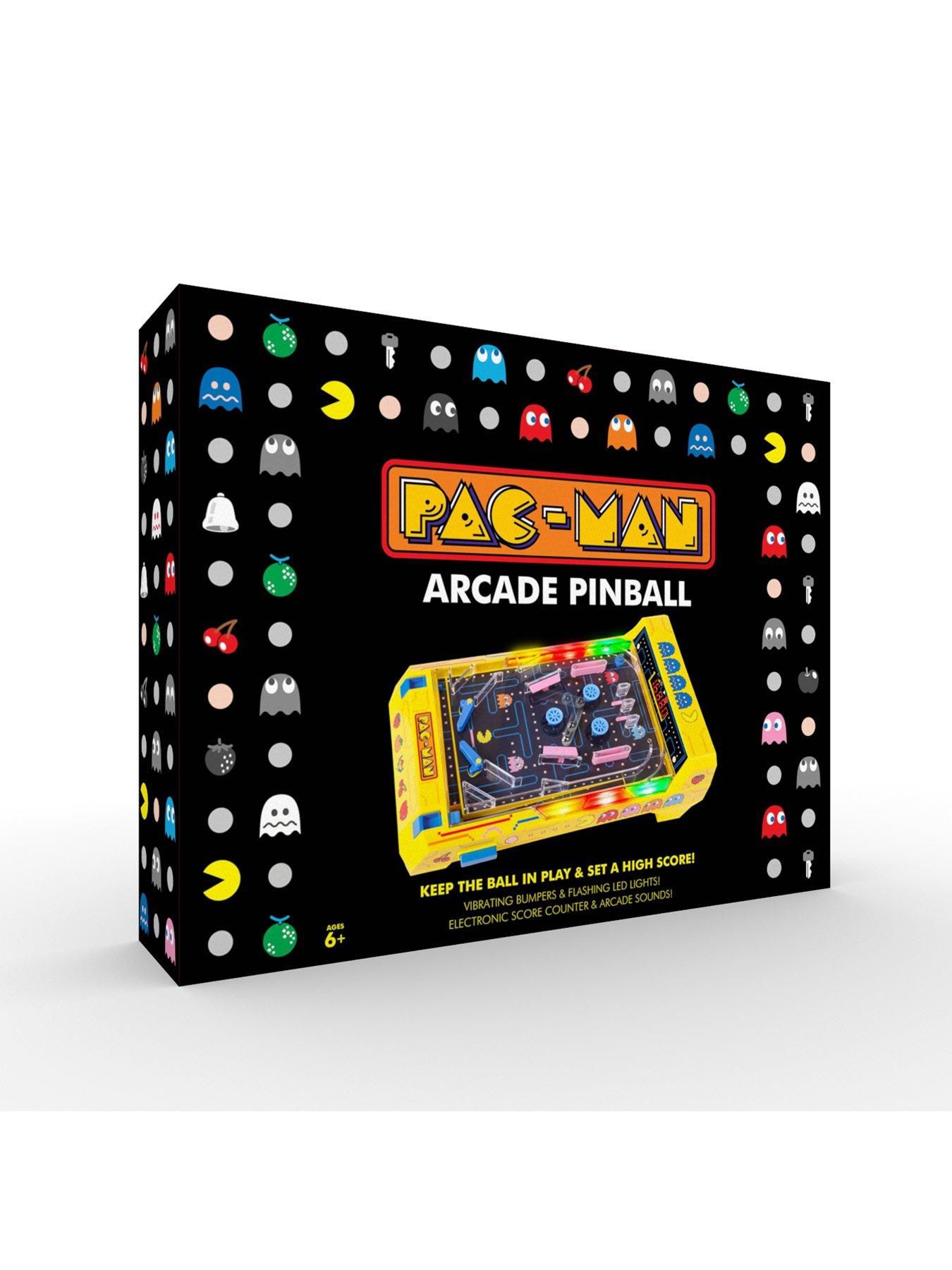 Pac Man Pac-Man Arcade Pinball with LED Lights & Sounds | Very