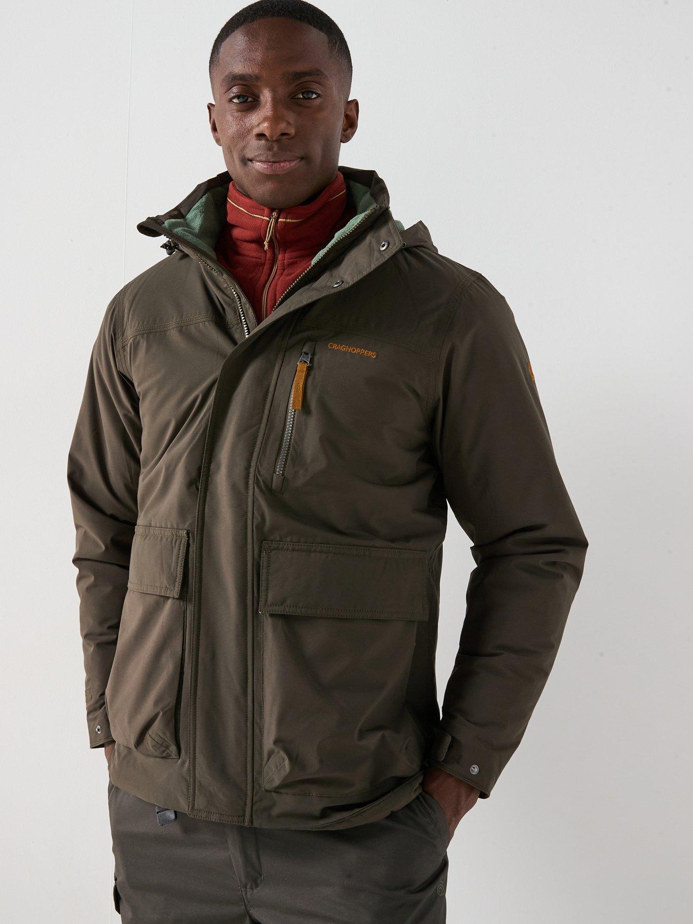 Craghoppers National Trust Padley Waterproof Jacket - Green | Very