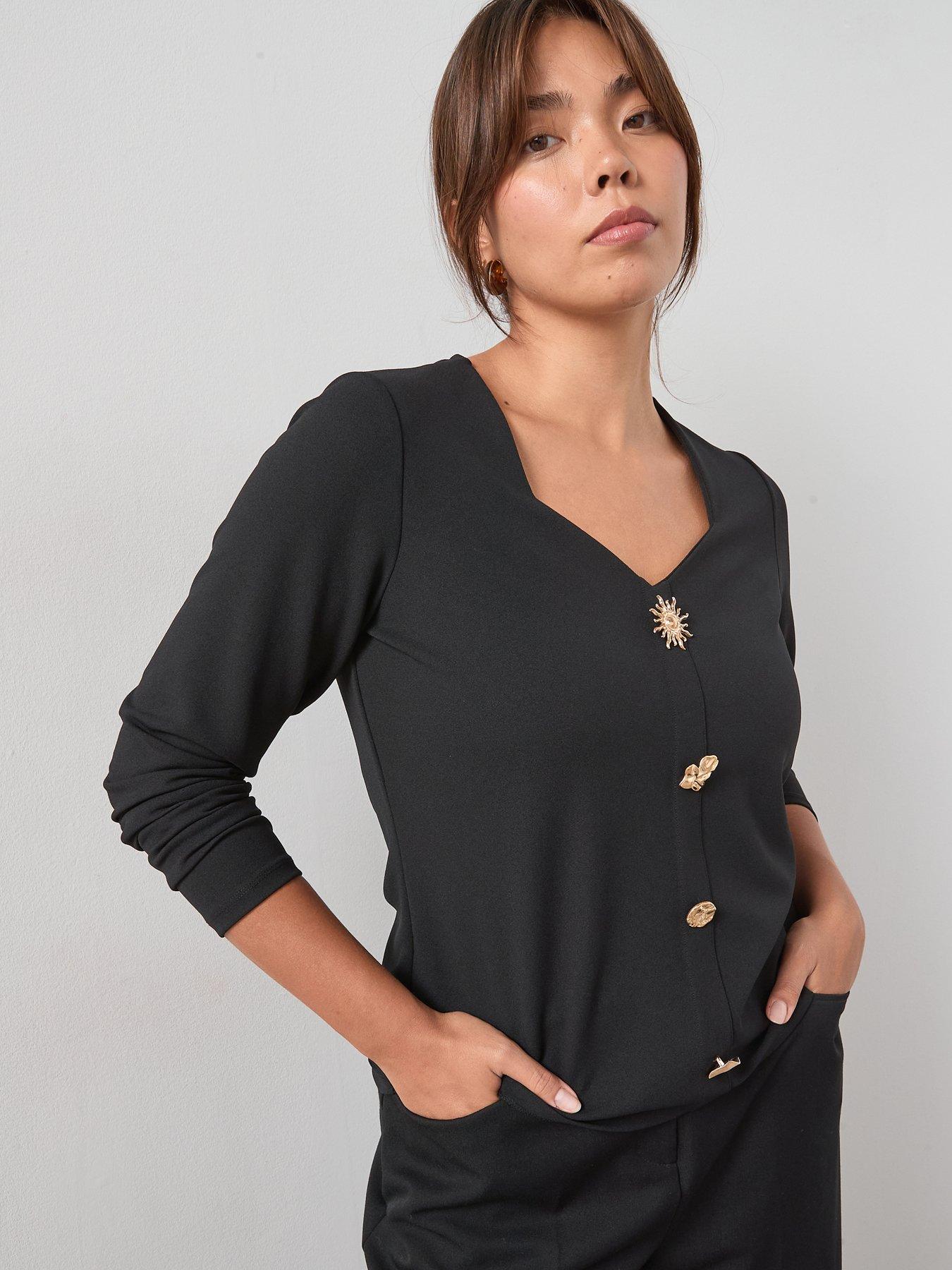 Womens Black Tops - Size 26 - Very