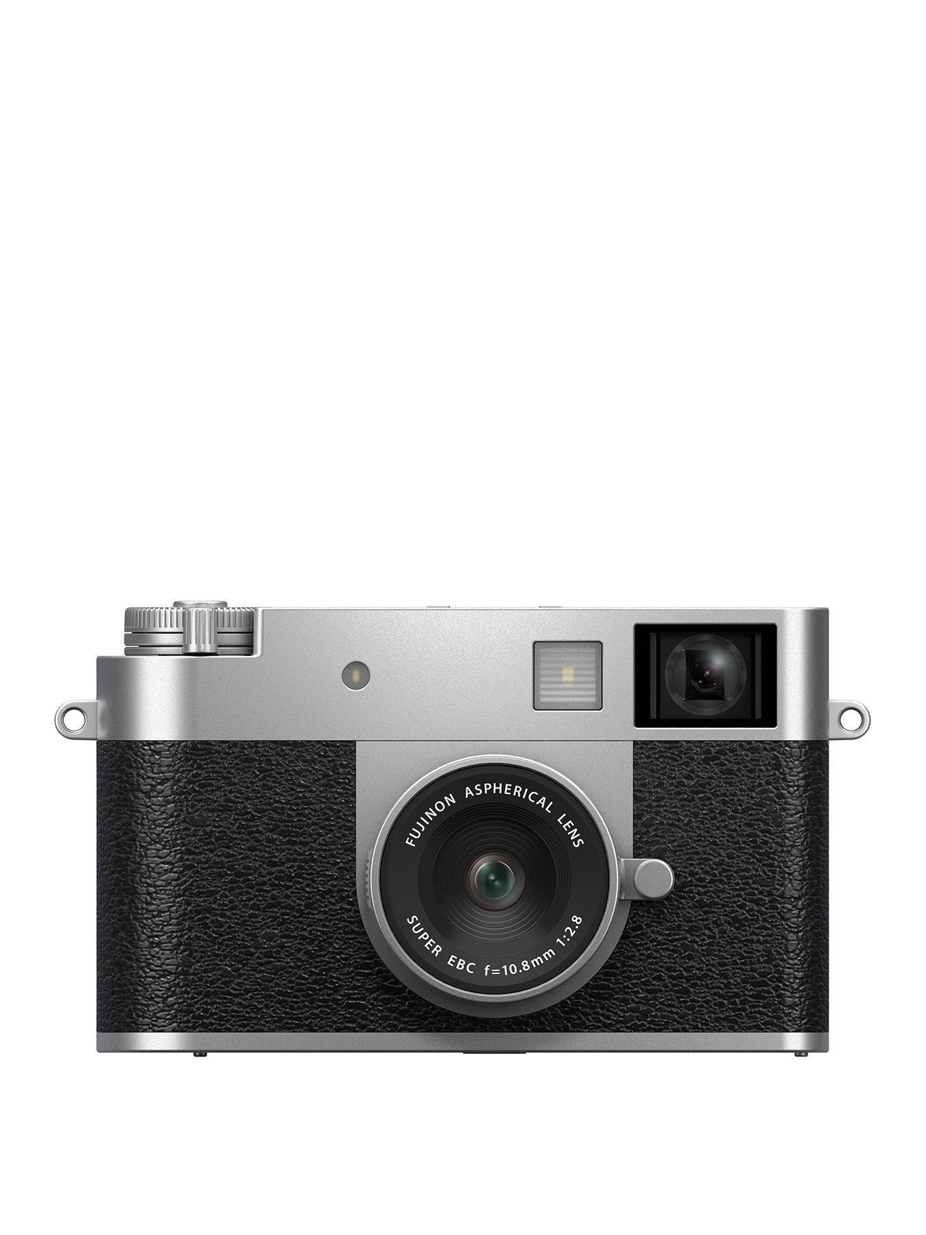 Fujifilm X Half 17MP Premium Fixed Lens Compact Digital Camera - Silver ...