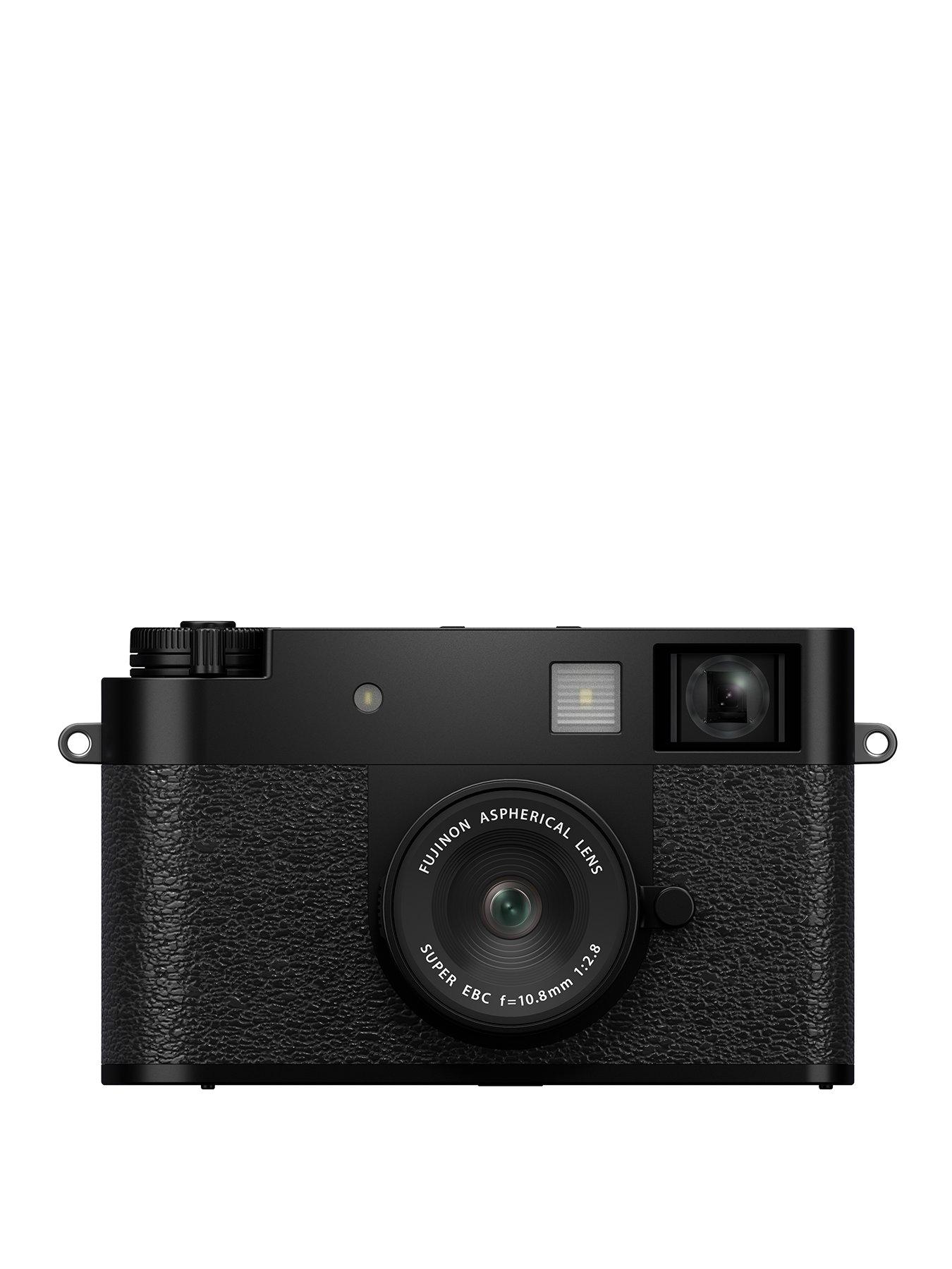 Fujifilm X Half 17MP Premium Fixed Lens Compact Digital Camera - Black ...