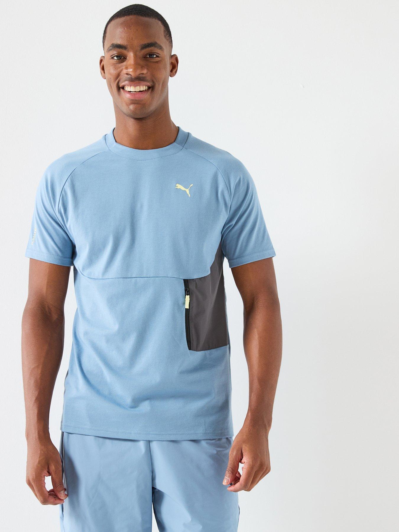 Puma Pumatech Pocket Tee - Blue | Very