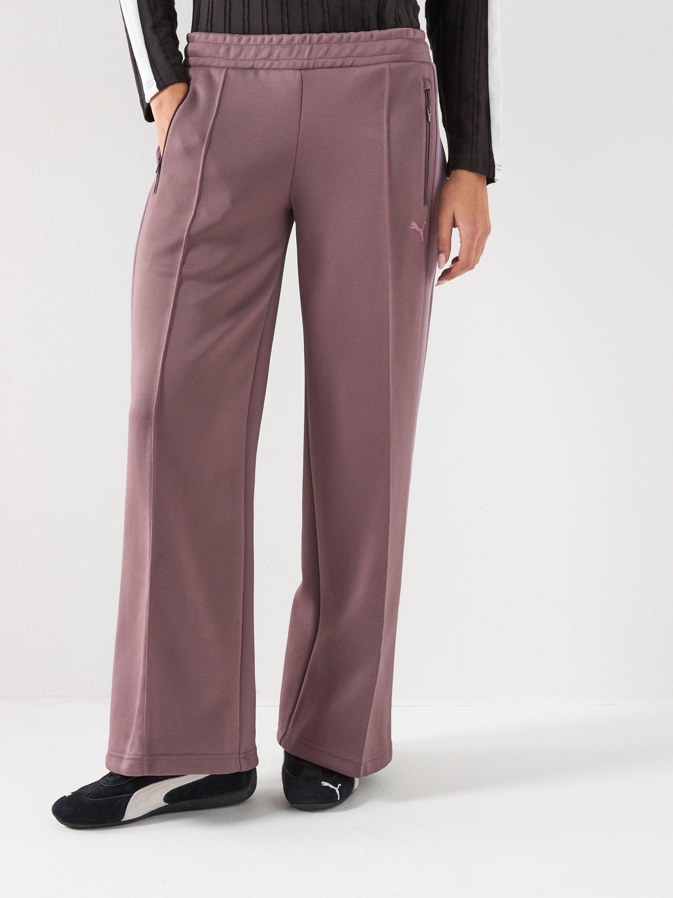 Puma T7 Low Rise Track Pants - Red | Very