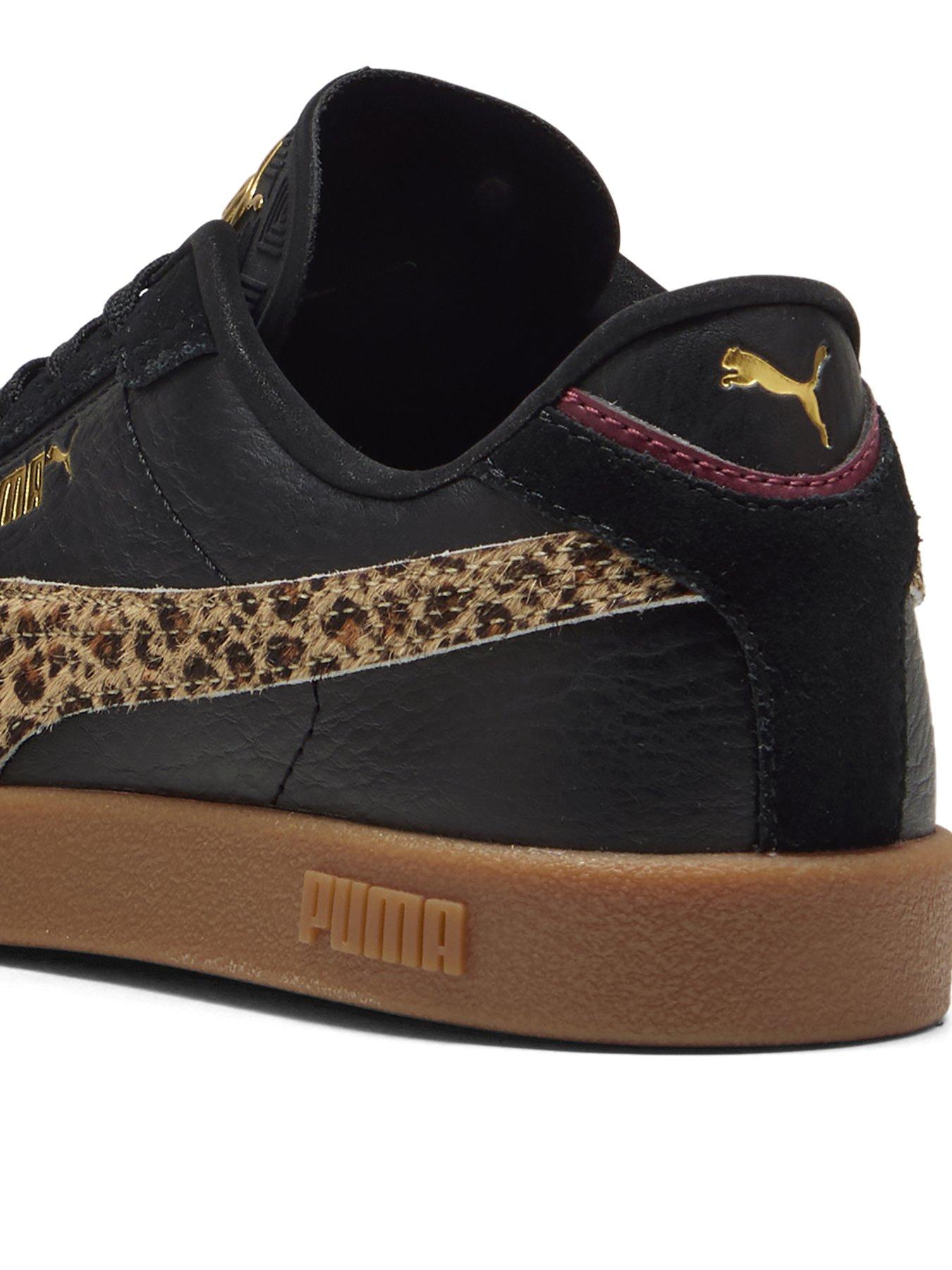 Puma Women's Club II Era Animal Flair Trainers - Black | Very