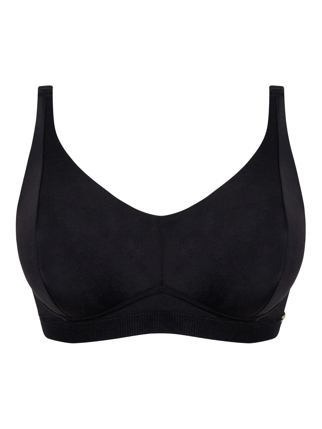 Curvy Kate Zen Non-Wired Bralette - Black | Very