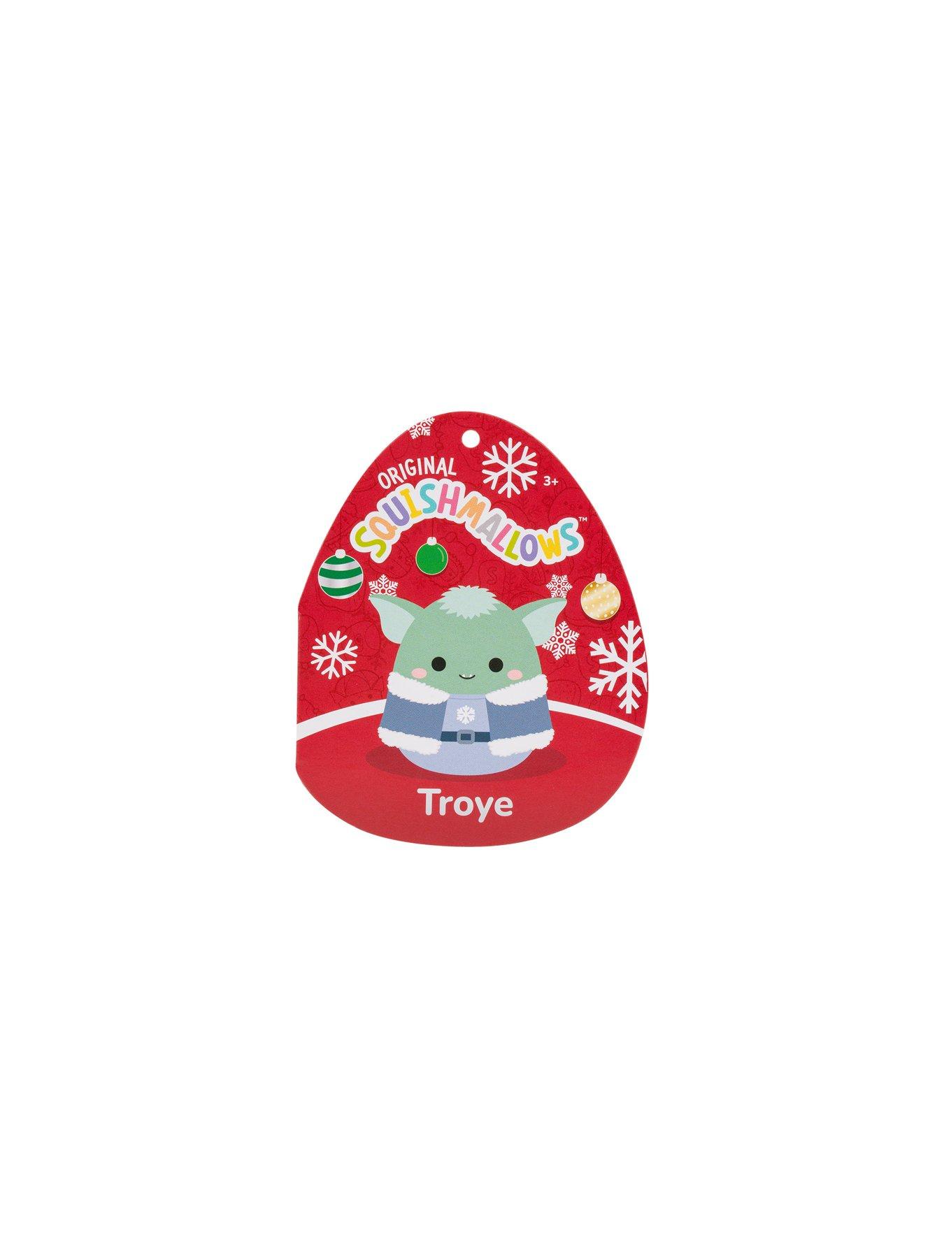 Squishmallows 7.5" Plush - Toye the Pale Teal Christmas Goblin | Very