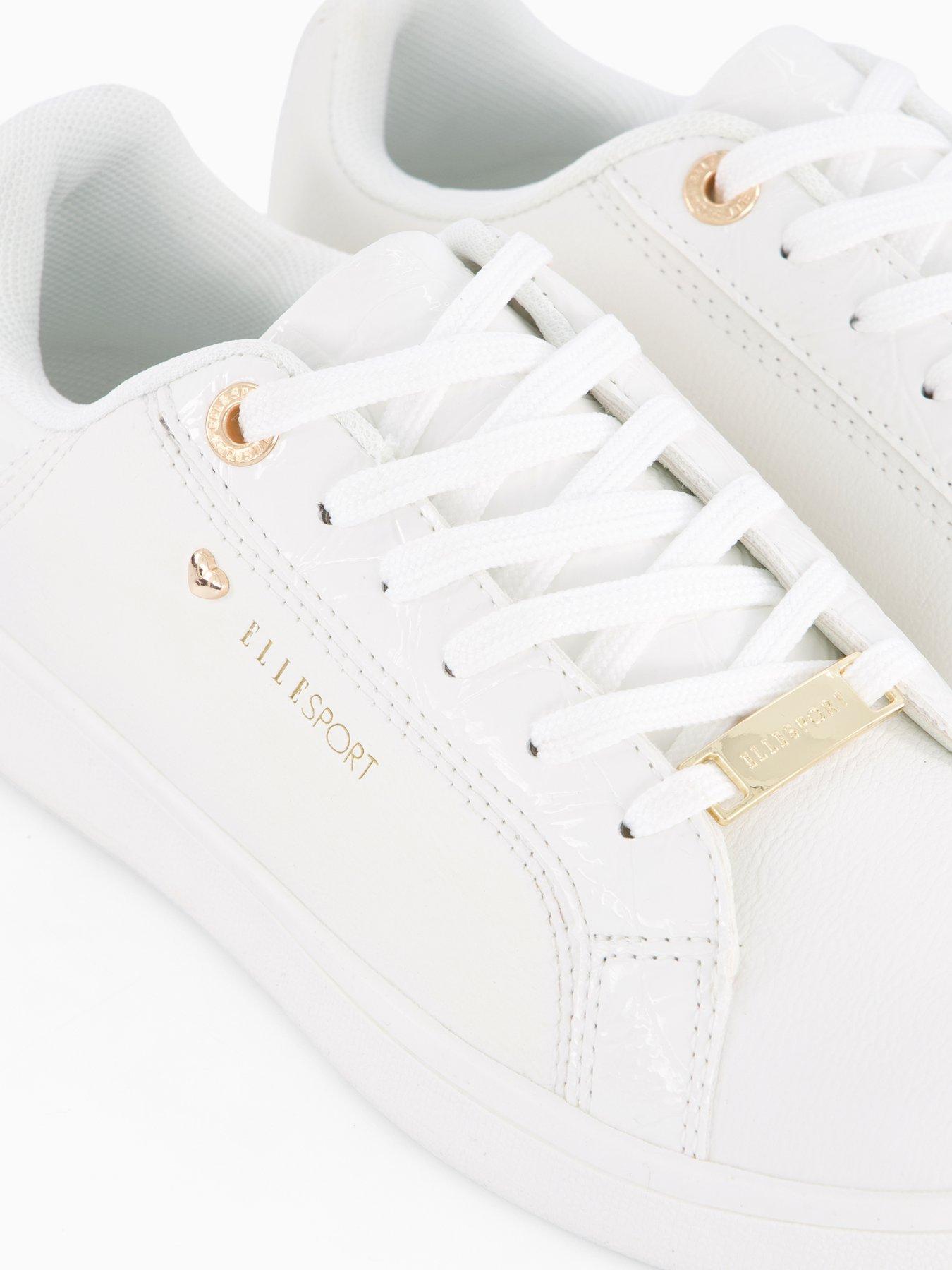 Elle Sport Elle Sports Lace Up Trainer - White | Very