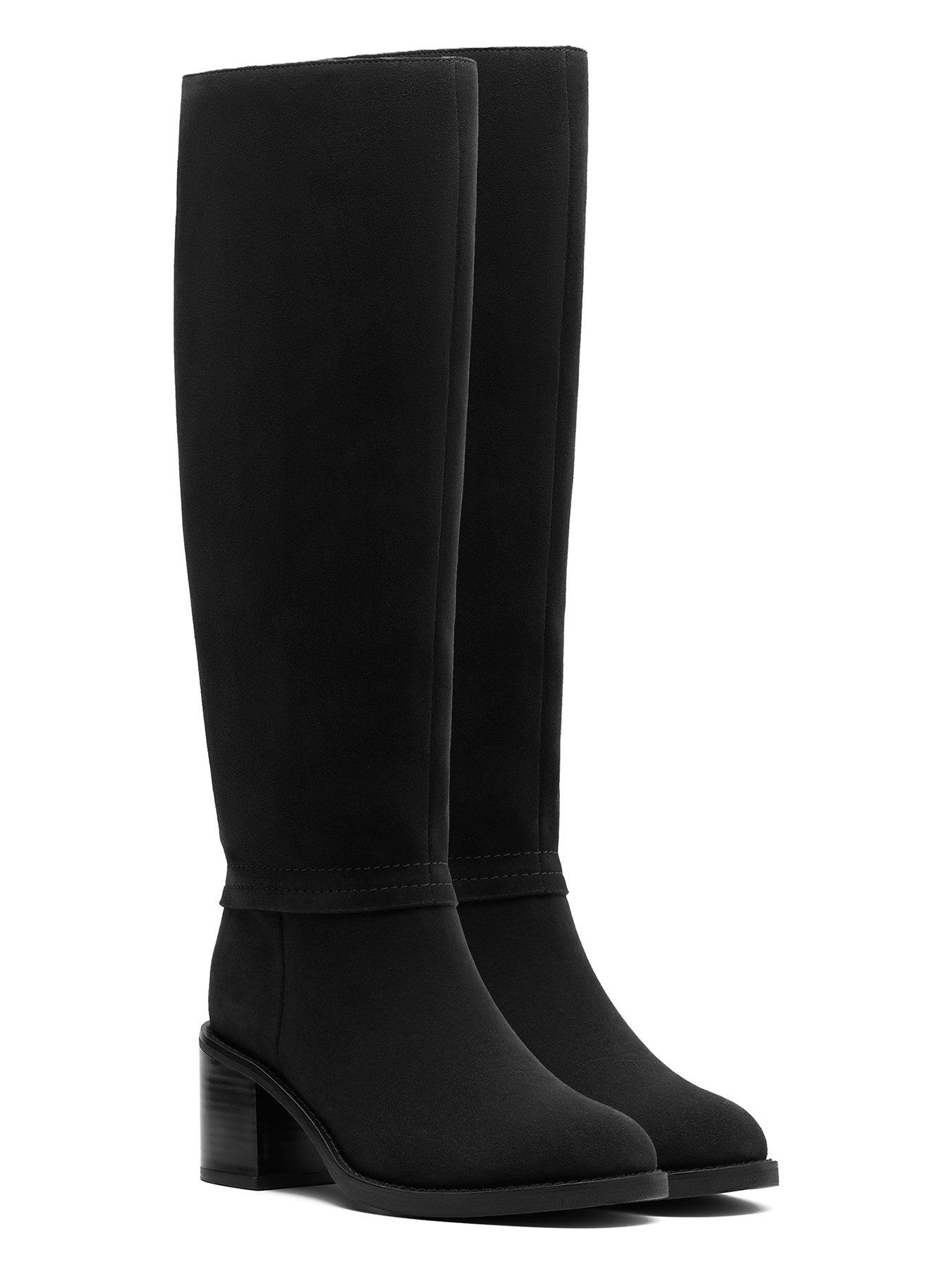 Clarks Chamberly Hi Knee Boots - Black | Very