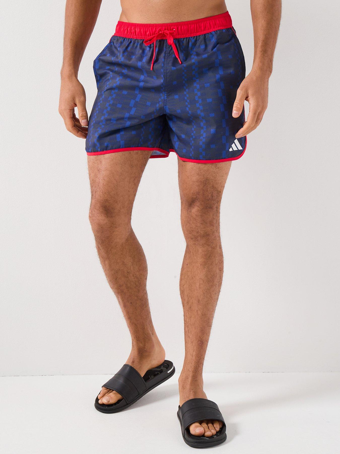 adidas Mens Tom Daley Swim Shorts - Blue | Very