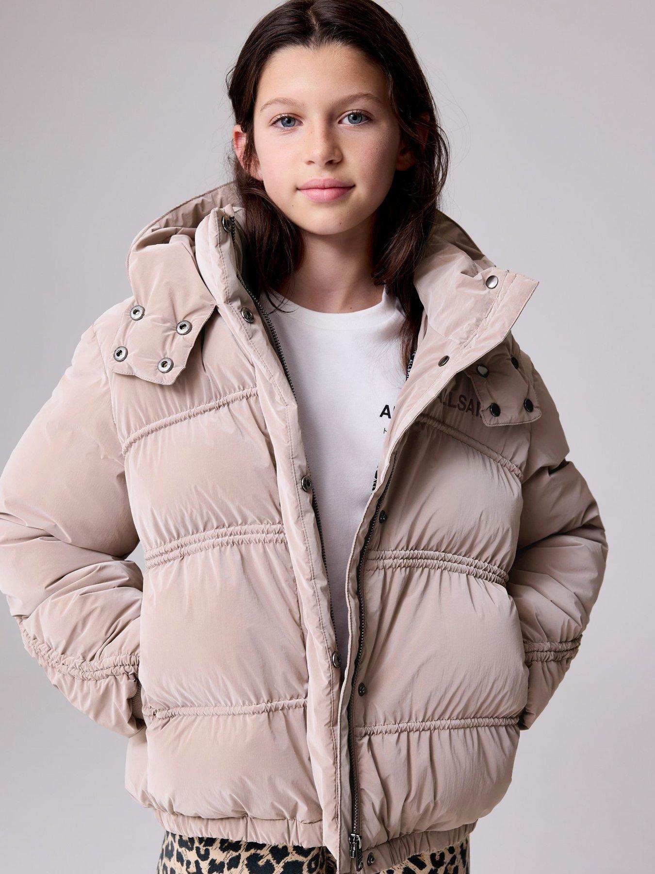 smALLSAINTS Girls Padded Coat - Pink | Very