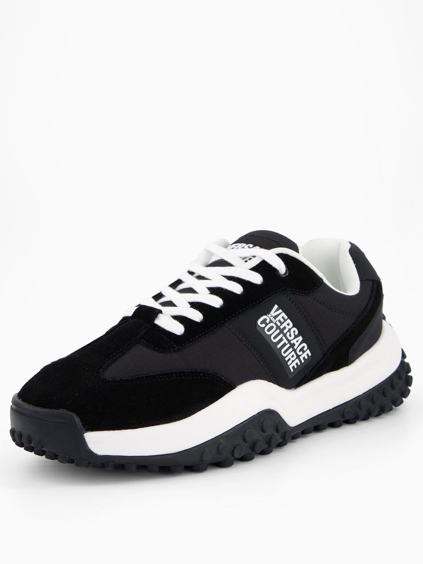 Versace Jeans Couture Hyber Logo Runner Trainers - Black | Very