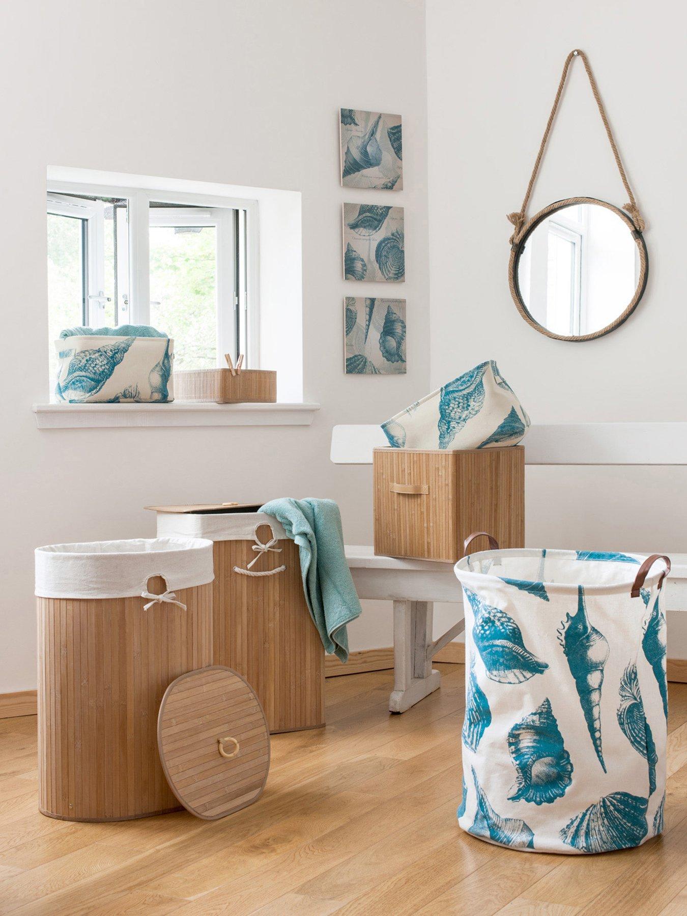 Interiors By Premier Kankyo Natural Storage Box With Handles | Very