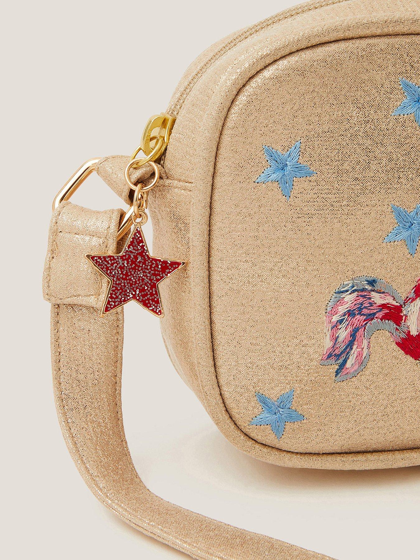 Monsoon Girls Rodeo Unicorn Camera Bag - Gold | Very