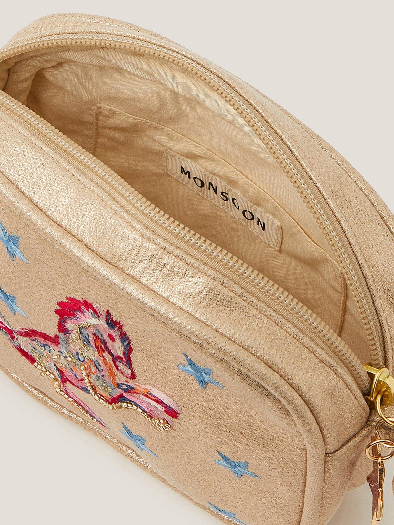 Monsoon Girls Rodeo Unicorn Camera Bag - Gold | Very