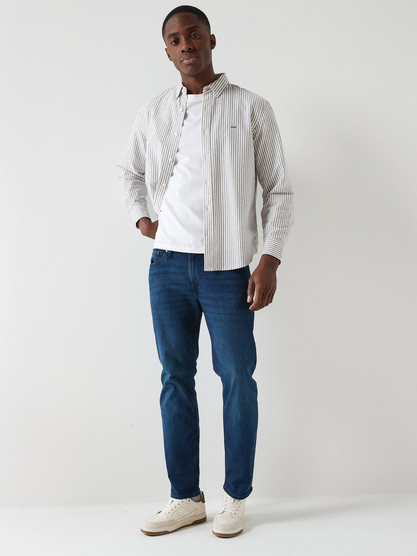 Jack & Jones Clark Regular Fit Jeans - Blue | Very