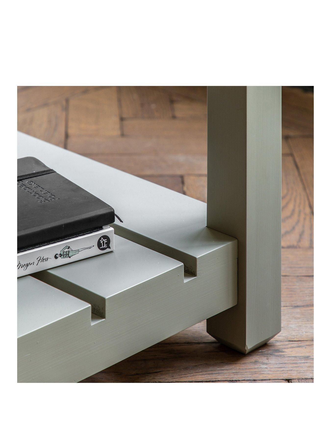 Gallery Direct Eton Side Table - Prairie- Contains Solid Wood | Very