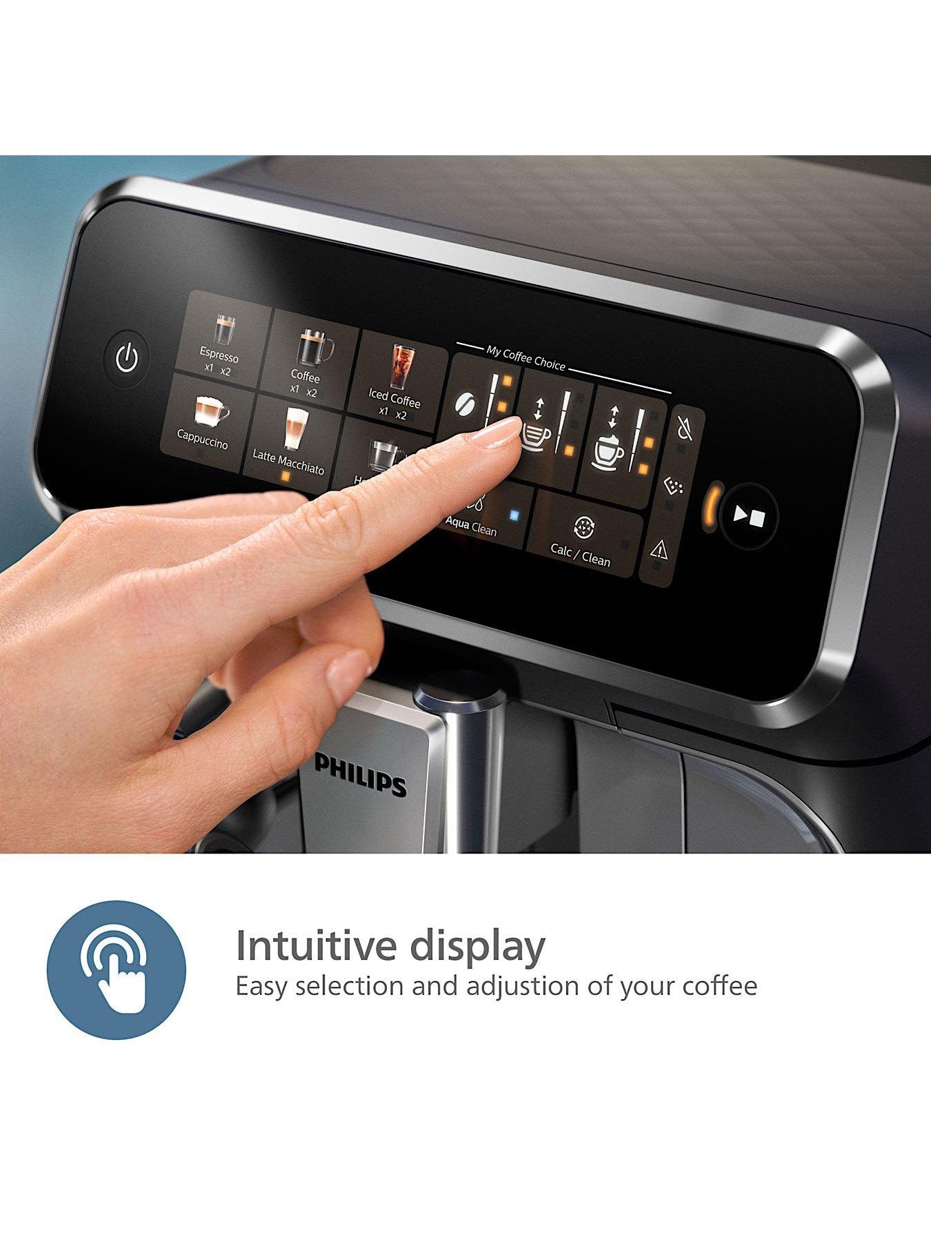 Philips Series 3300 EP3347/90 Fully Automatic Bean to Cup Coffee ...