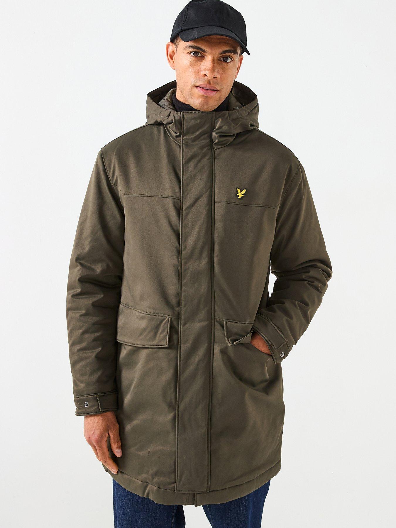 Lyle & Scott Padded Parka- Green | Very