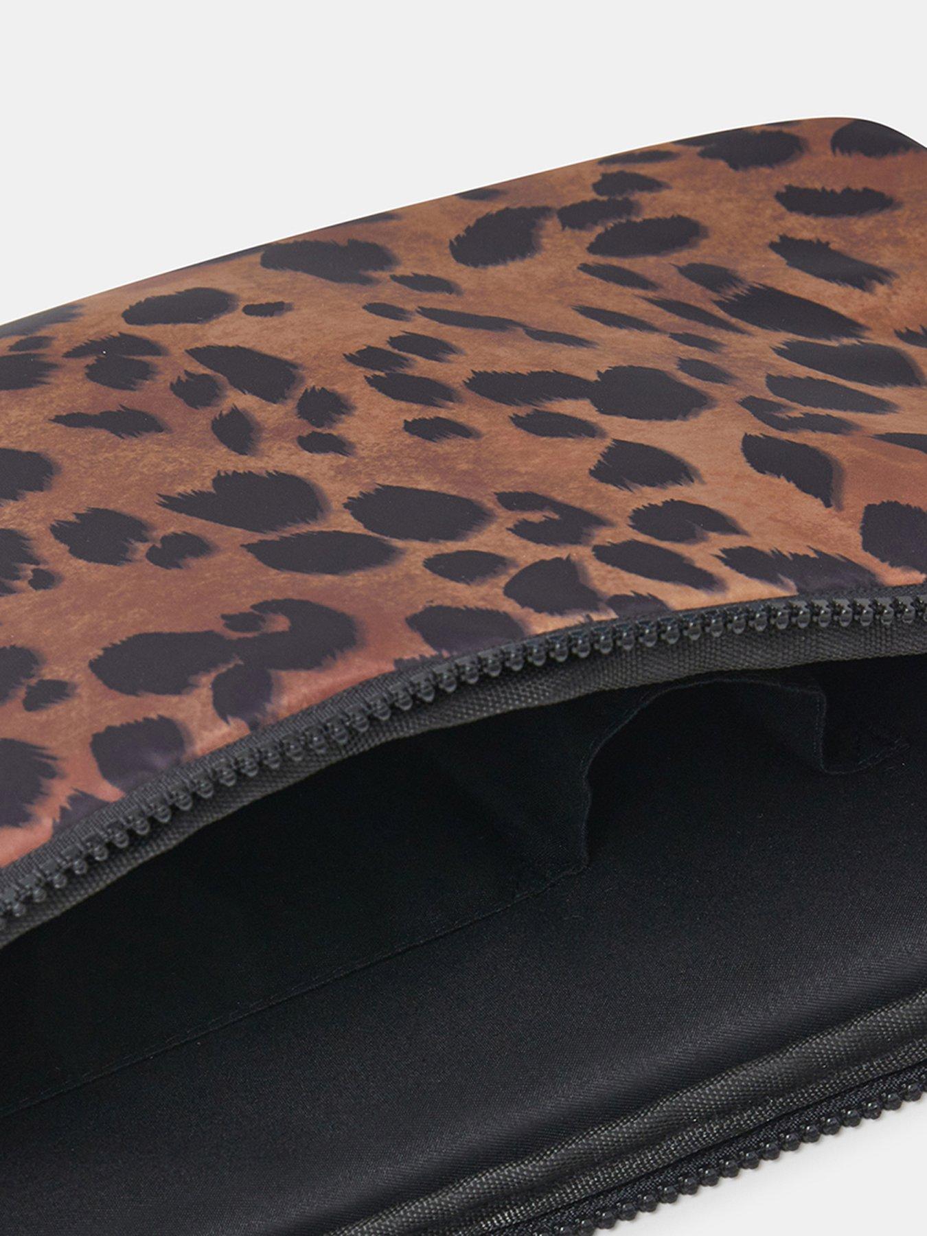 Accessorize Leopard Print Laptop Case - Brown | Very
