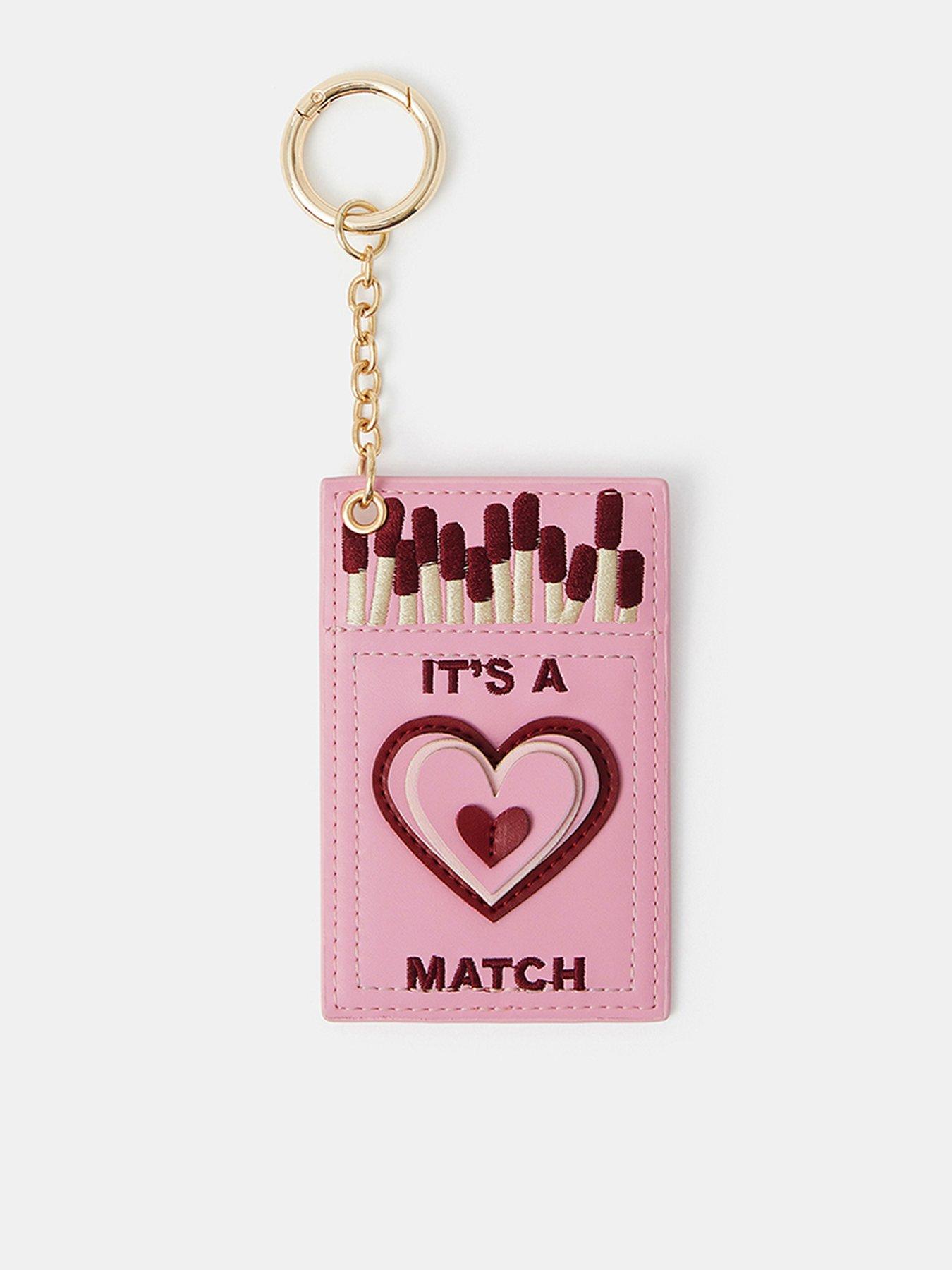 Accessorize It's A Match Bag Charm - Pink | Very