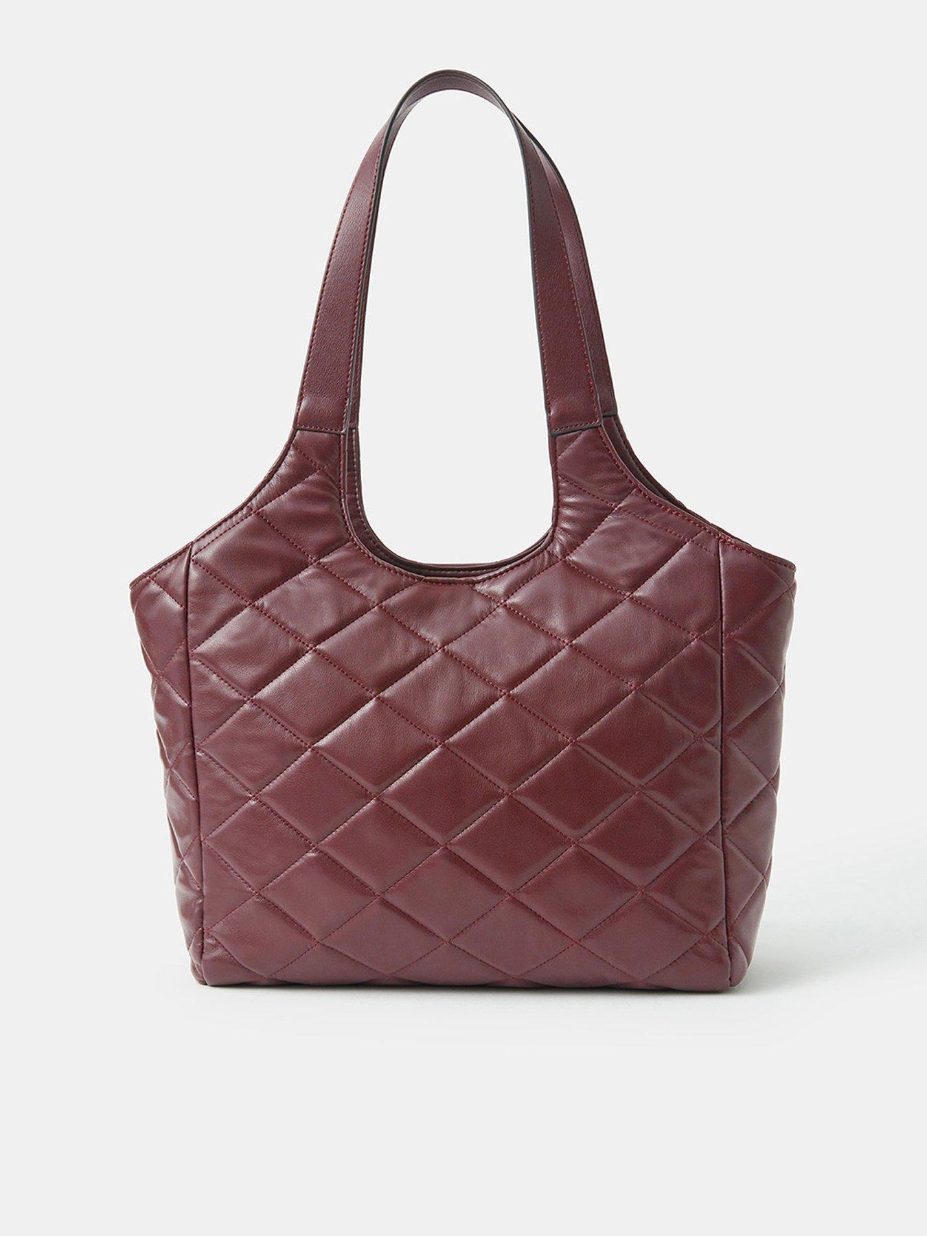 Accessorize Quilted Shoulder Bag - Red | Very
