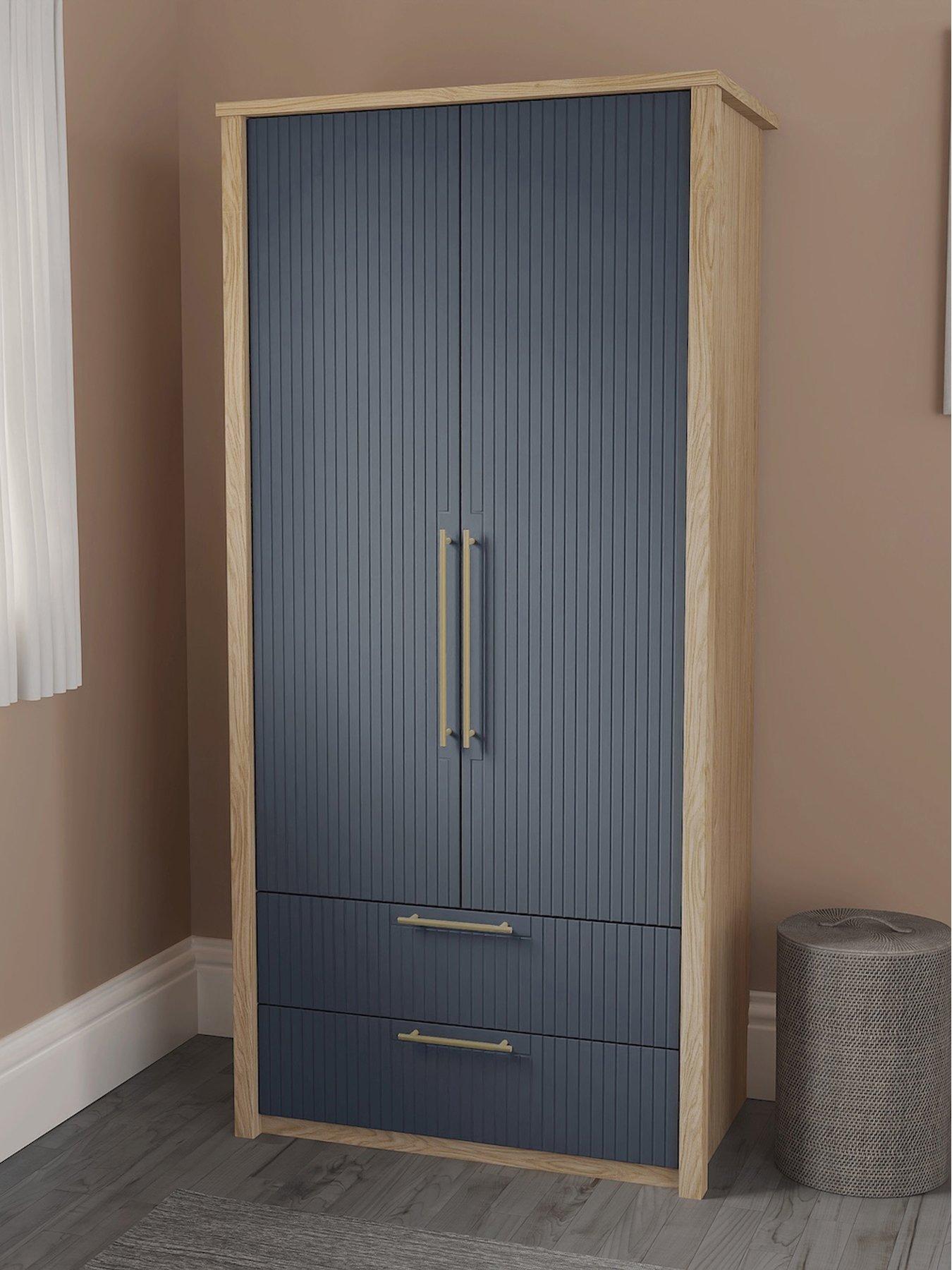 Wardrobes | Blue | Bedroom | Double Wardrobe | Home & Garden | Very