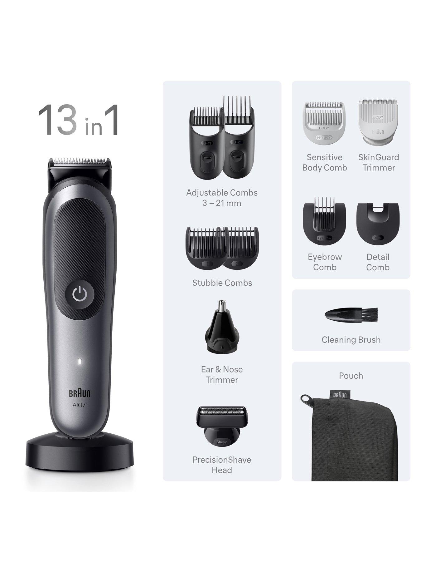 Braun All-in-One Series 7, 13in1 Grooming Kit, ProBlade, AutoSense ...