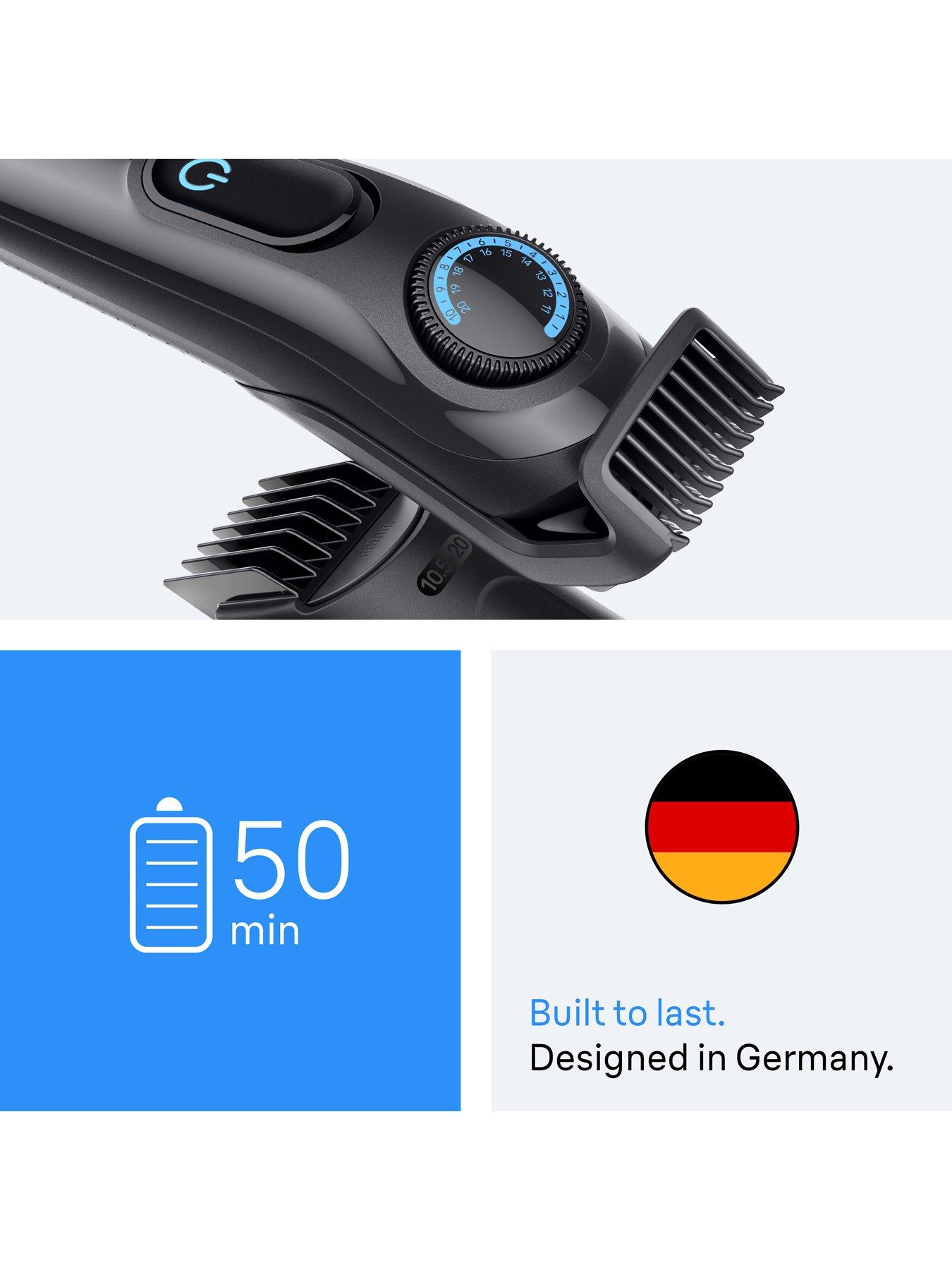 Braun Beard Trimmer Series 3, +2 Styling Tools, 20 Lengths, BT3500 ...