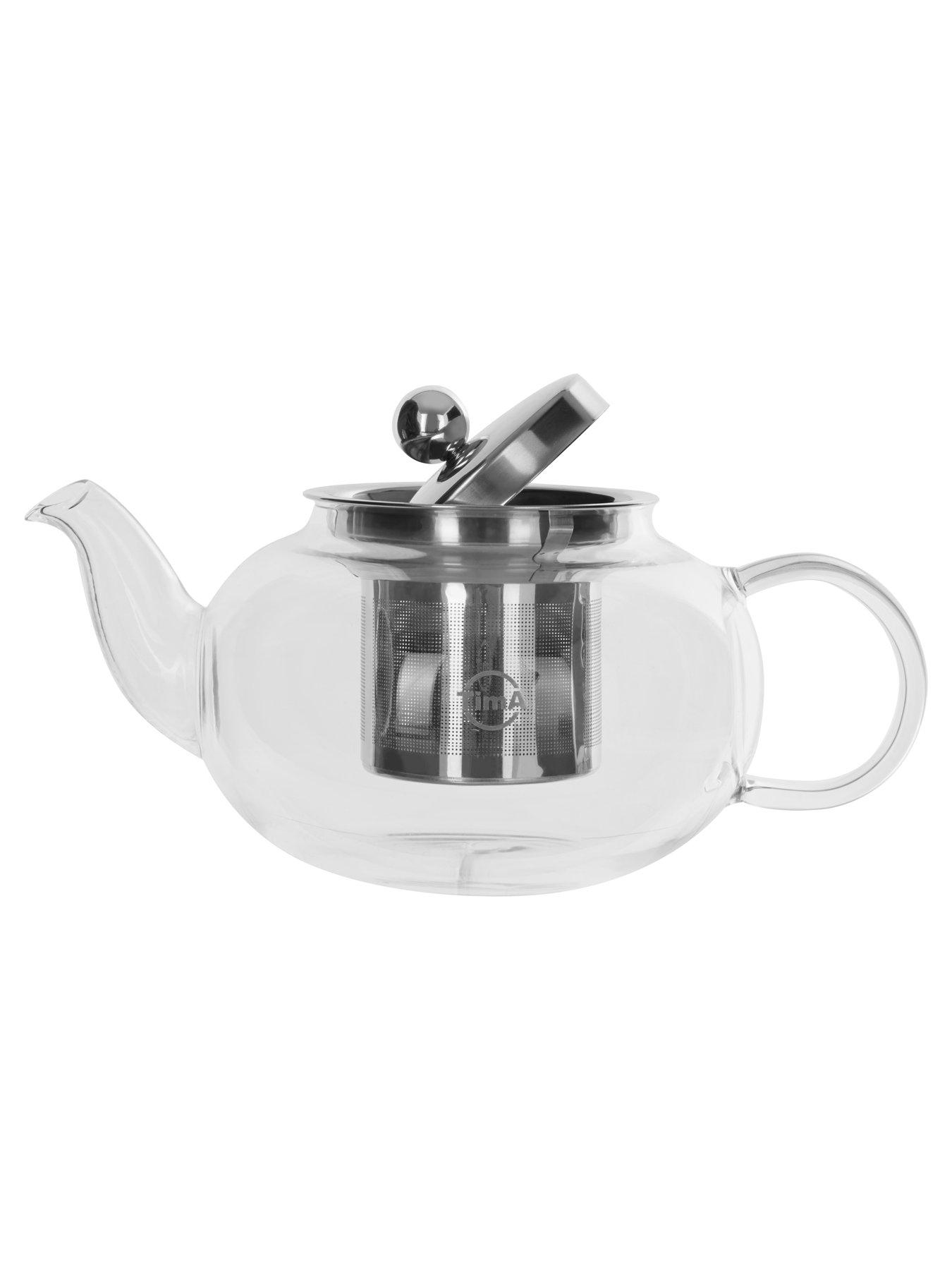 Interiors By Premier Miller 800ml Glass Heat Resistant Teapot | Very