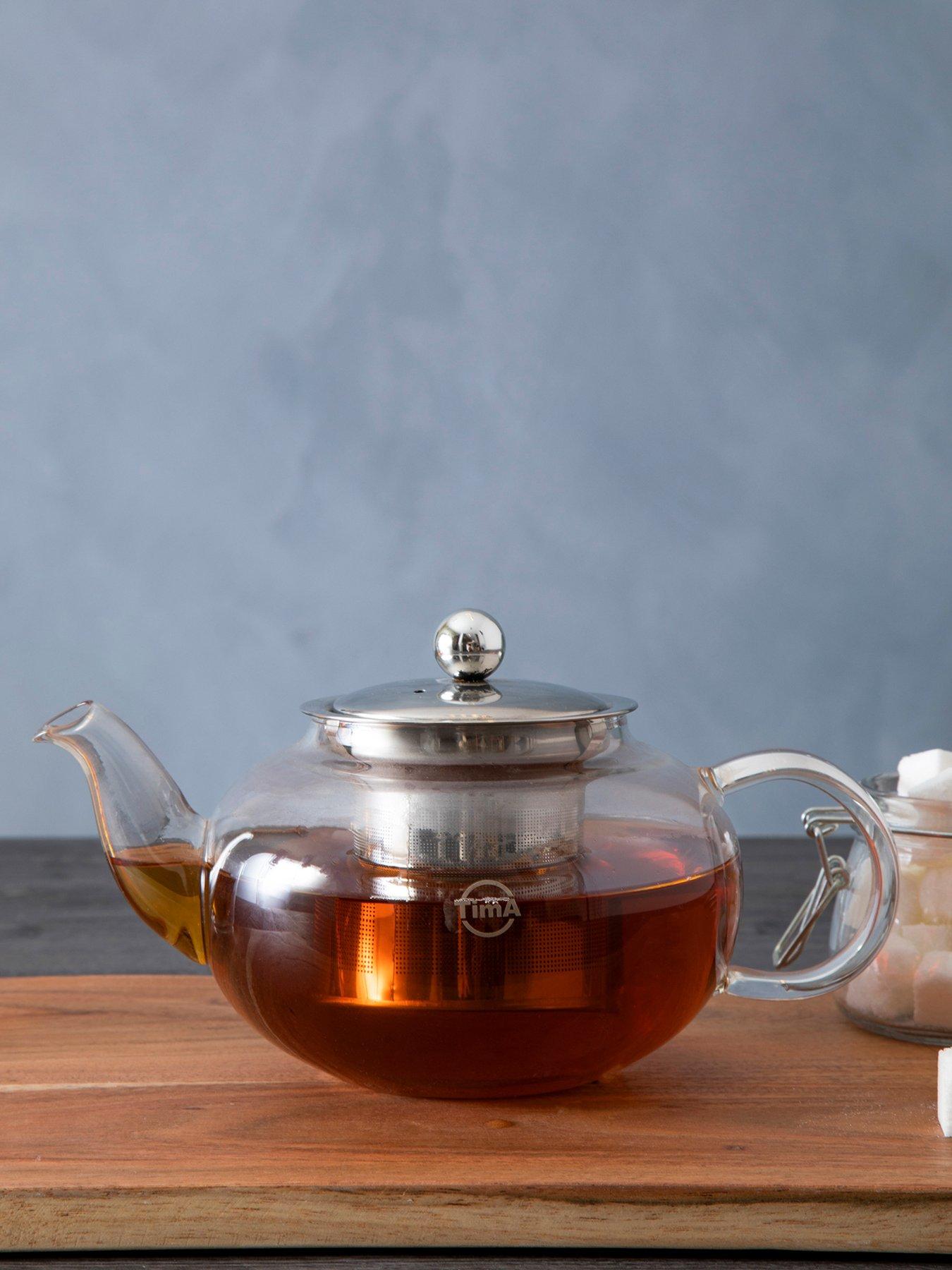 Interiors By Premier Miller 800ml Glass Heat Resistant Teapot | Very