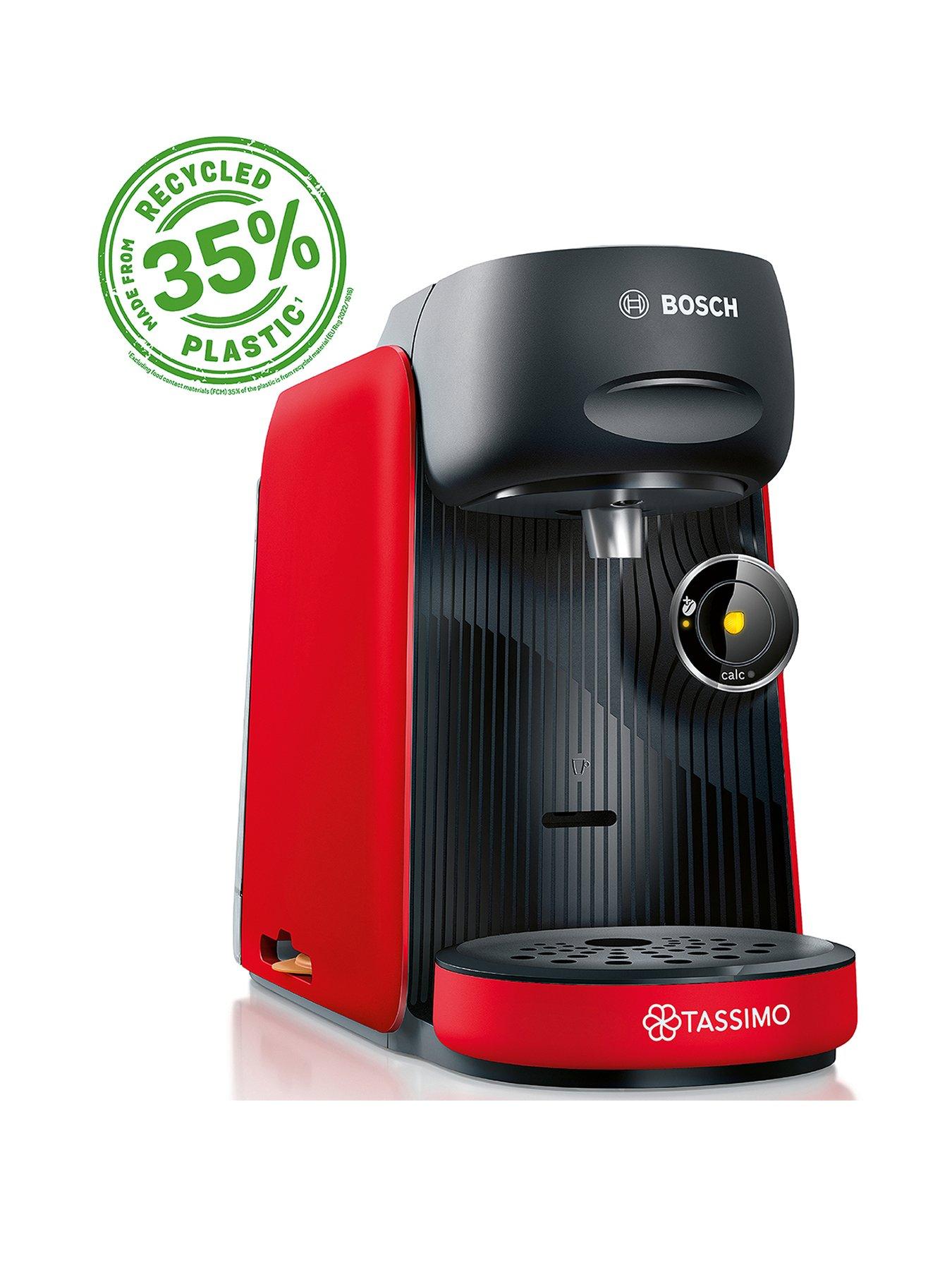 Tassimo By Bosch, Finesse FRIENDLY TAS163EGB Pod Coffee Machine - Red ...