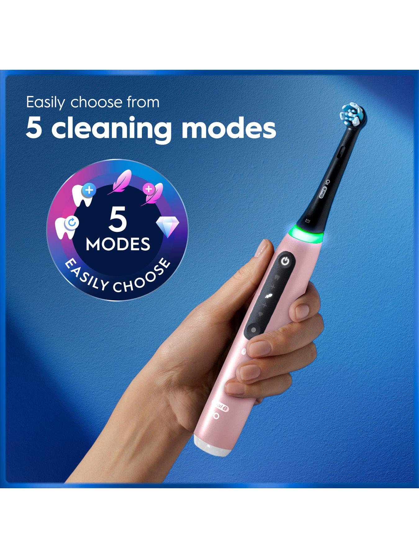 Oral-B iO5 Blush Pink Electric Toothbrush | Very