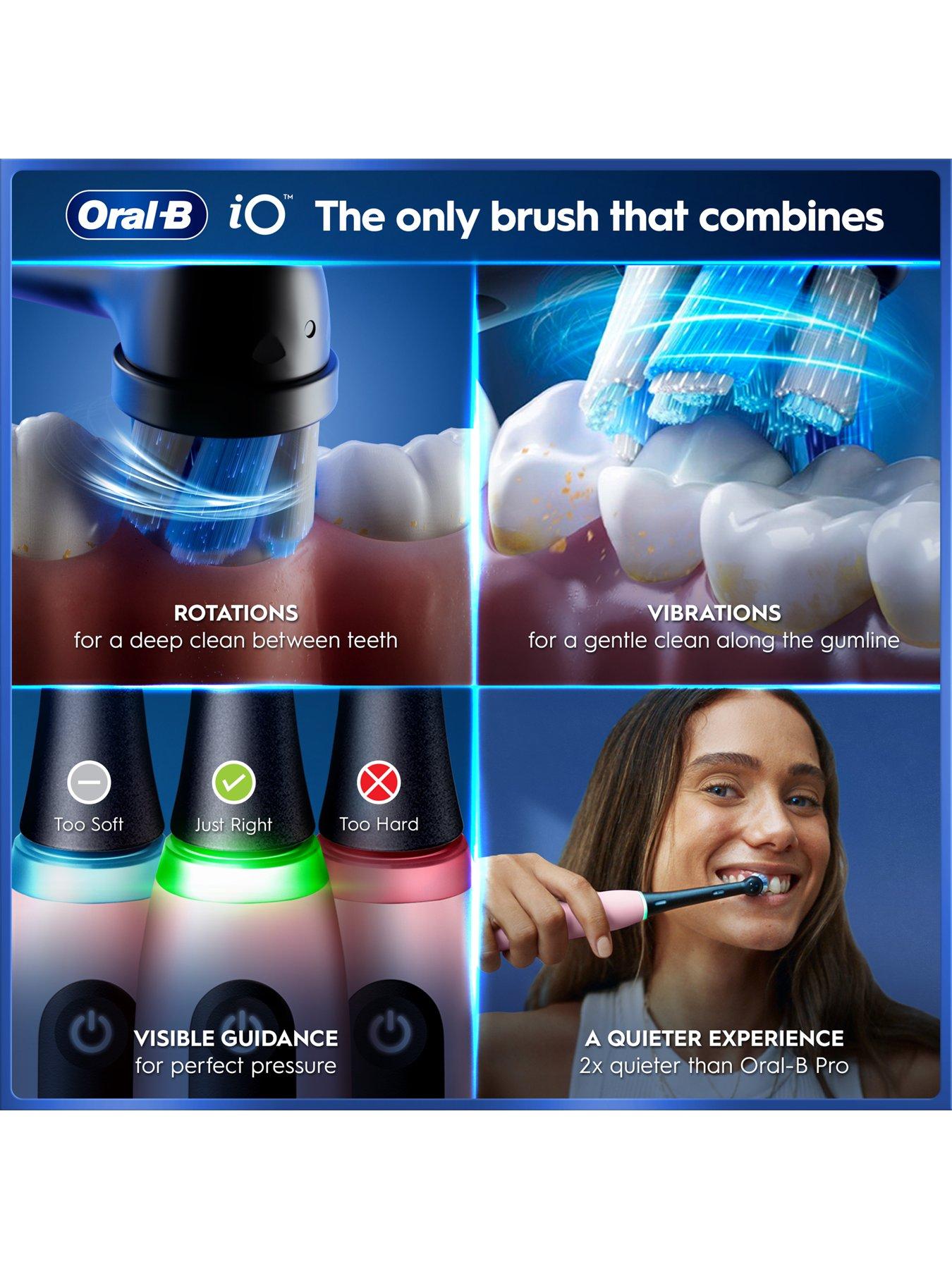 Oral-B iO5 Blush Pink Electric Toothbrush | Very