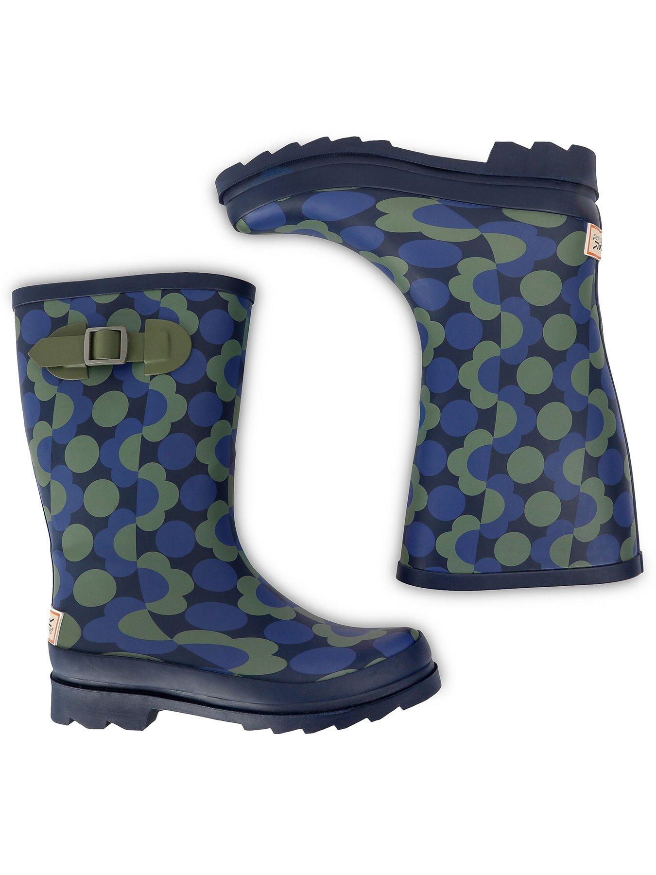 Regatta Womens Orla Kiely Mid Length Wellies - Blue | Very