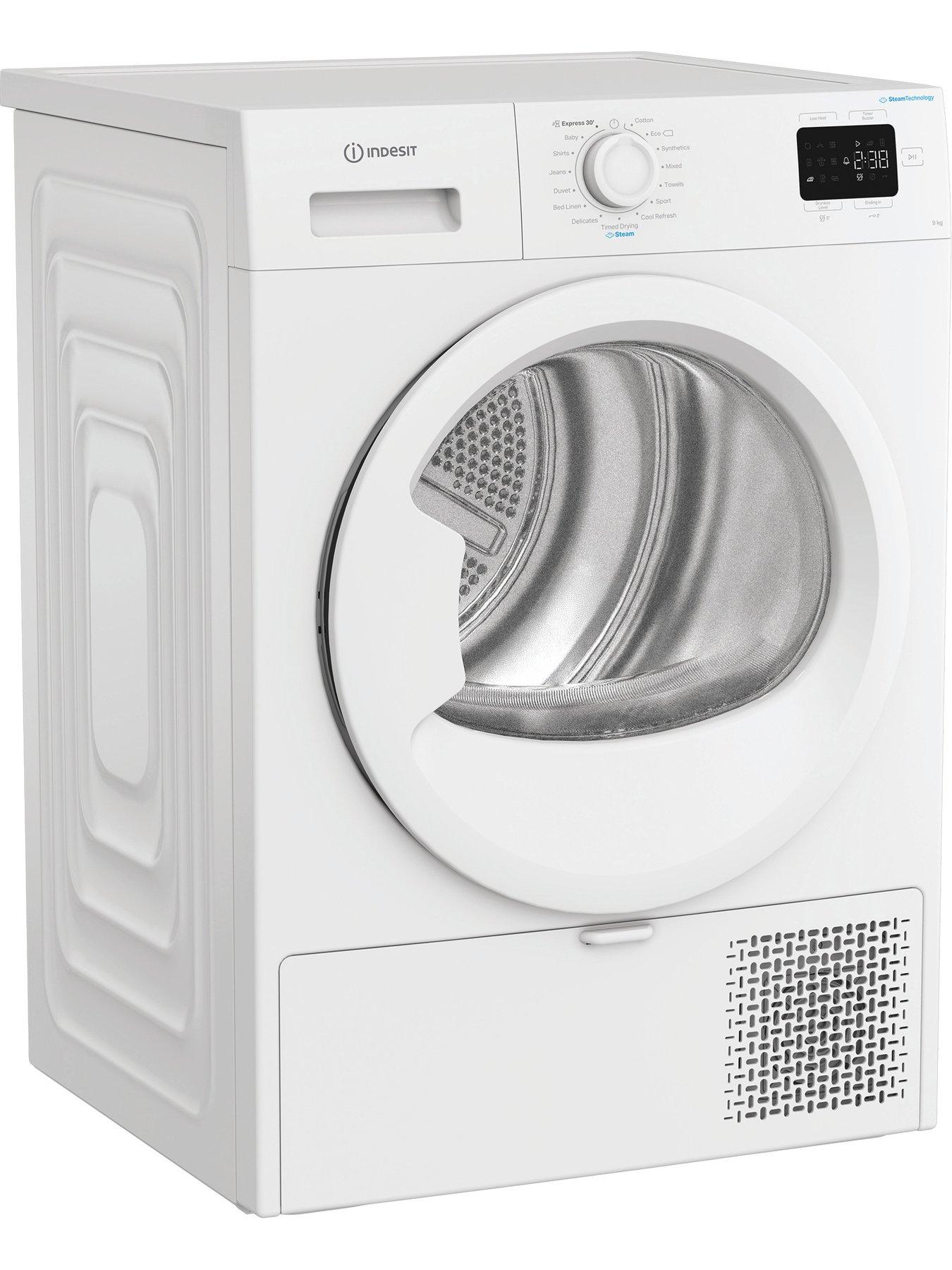 Indesit C YD 92D WW UK 9KG Heat Pump Tumble Dryer with Steam Technology ...