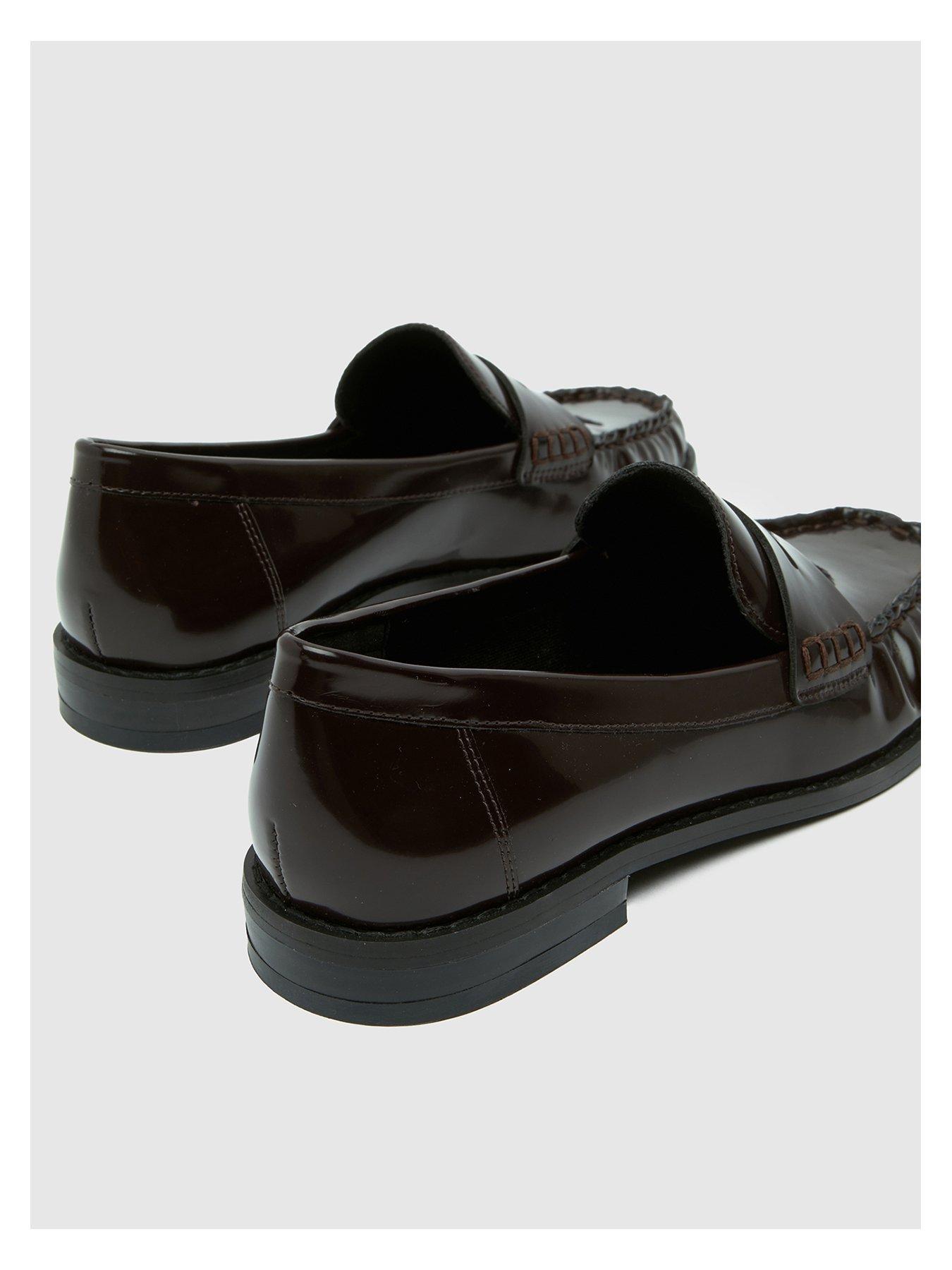 Schuh Lendall Penny Loafer - Dark Red | Very