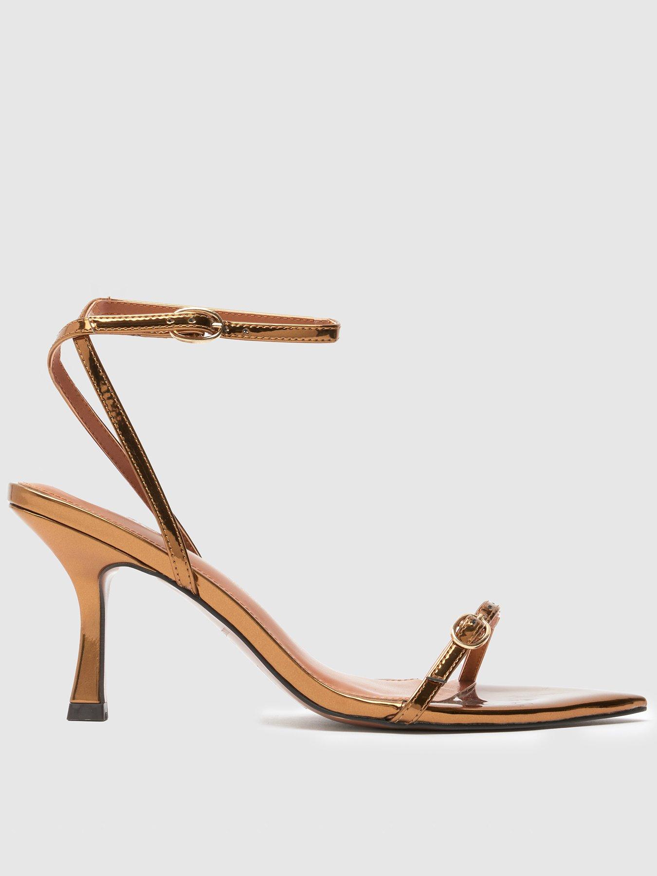 Schuh Simba Point Heeled Sandal - Bronze | Very