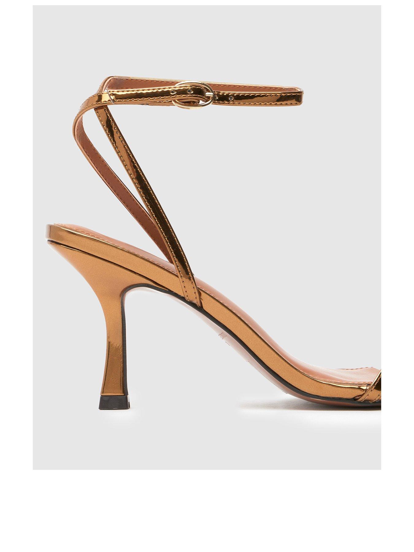 Schuh Simba Point Heeled Sandal - Bronze | Very