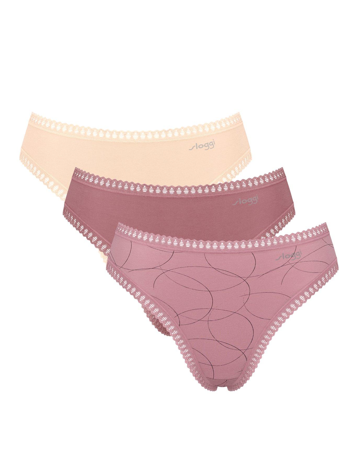 Sloggi Go Crush High Leg 3Pk - Multi | Very