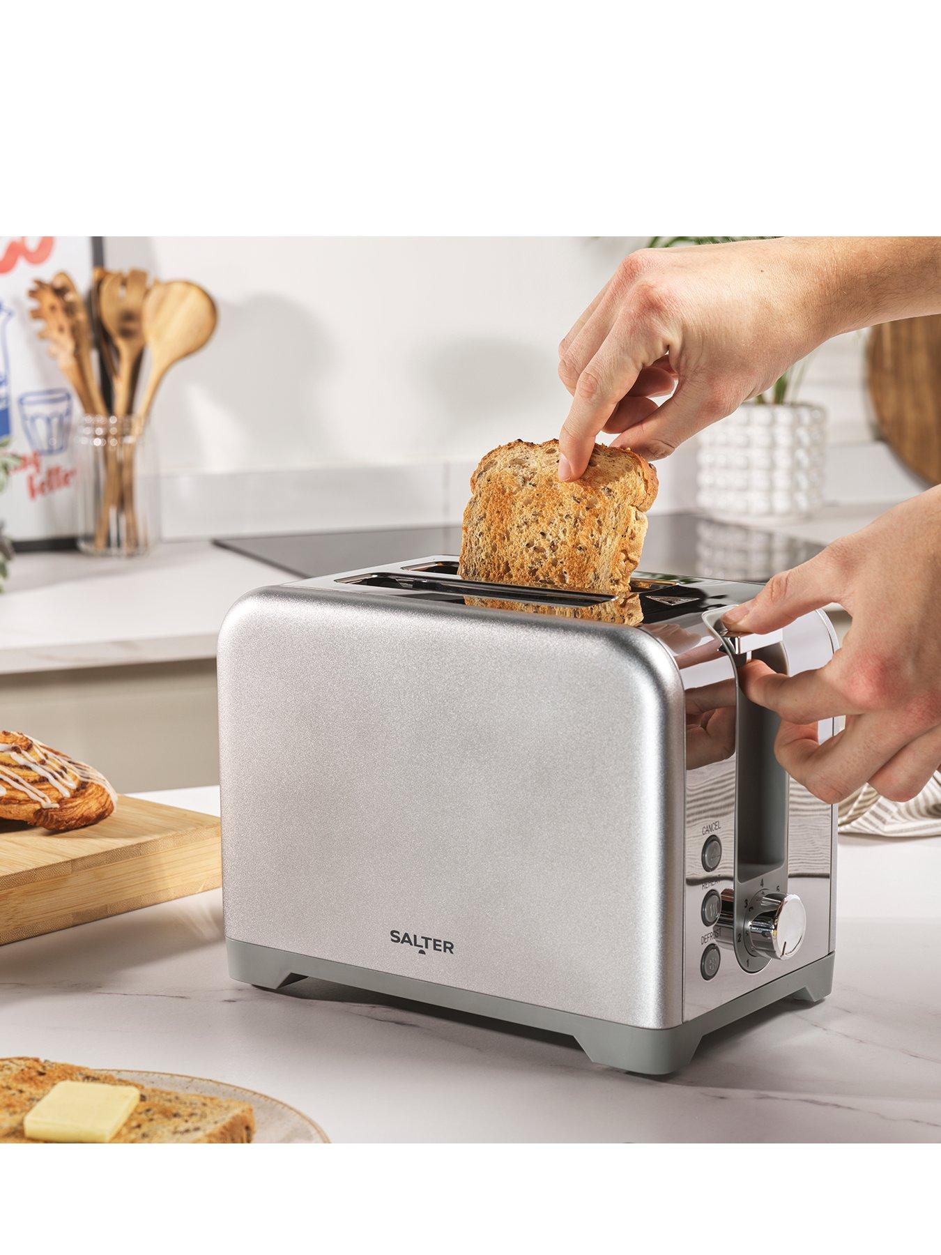 Salter Aspen 2 Slice Toaster - White | Very