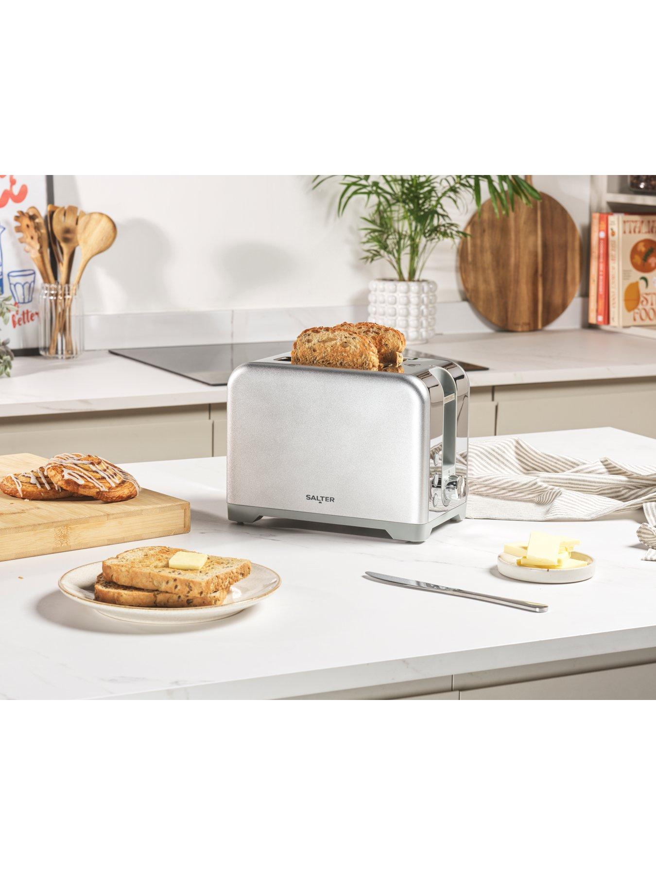 Salter Aspen 2 Slice Toaster - White | Very