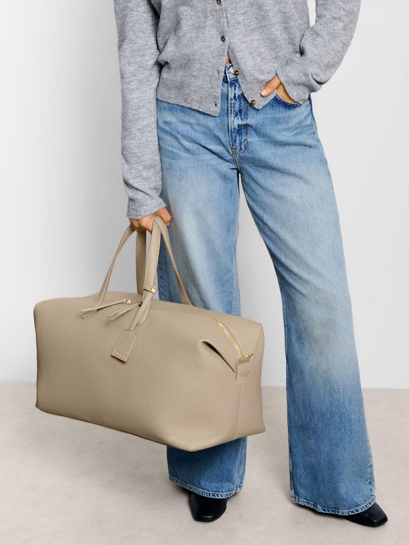 Katie Loxton Soho Weekend Bag | Taupe | 28cm X 50cm X 25cm | Very
