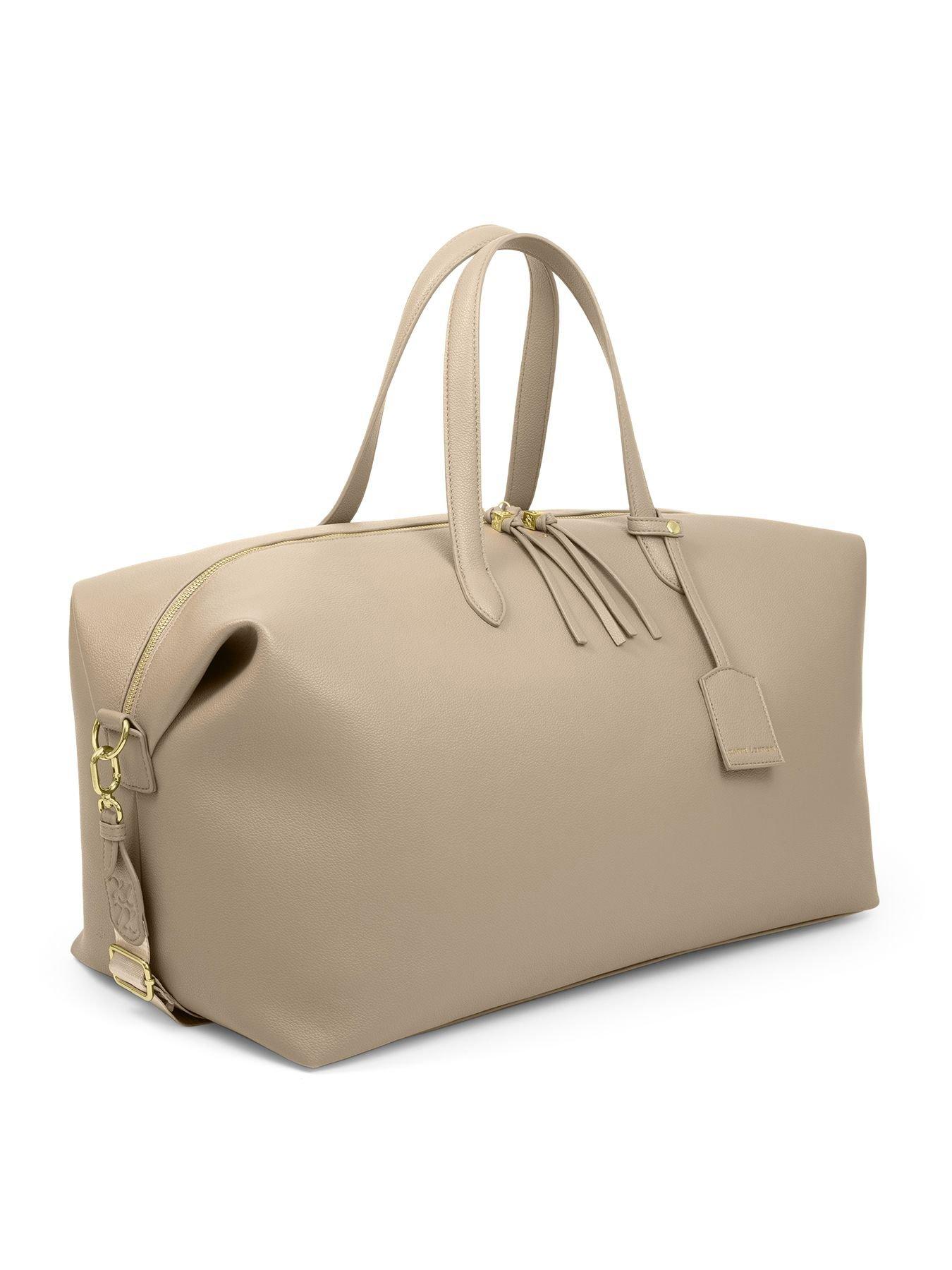 Katie Loxton Soho Weekend Bag | Taupe | 28cm X 50cm X 25cm | Very
