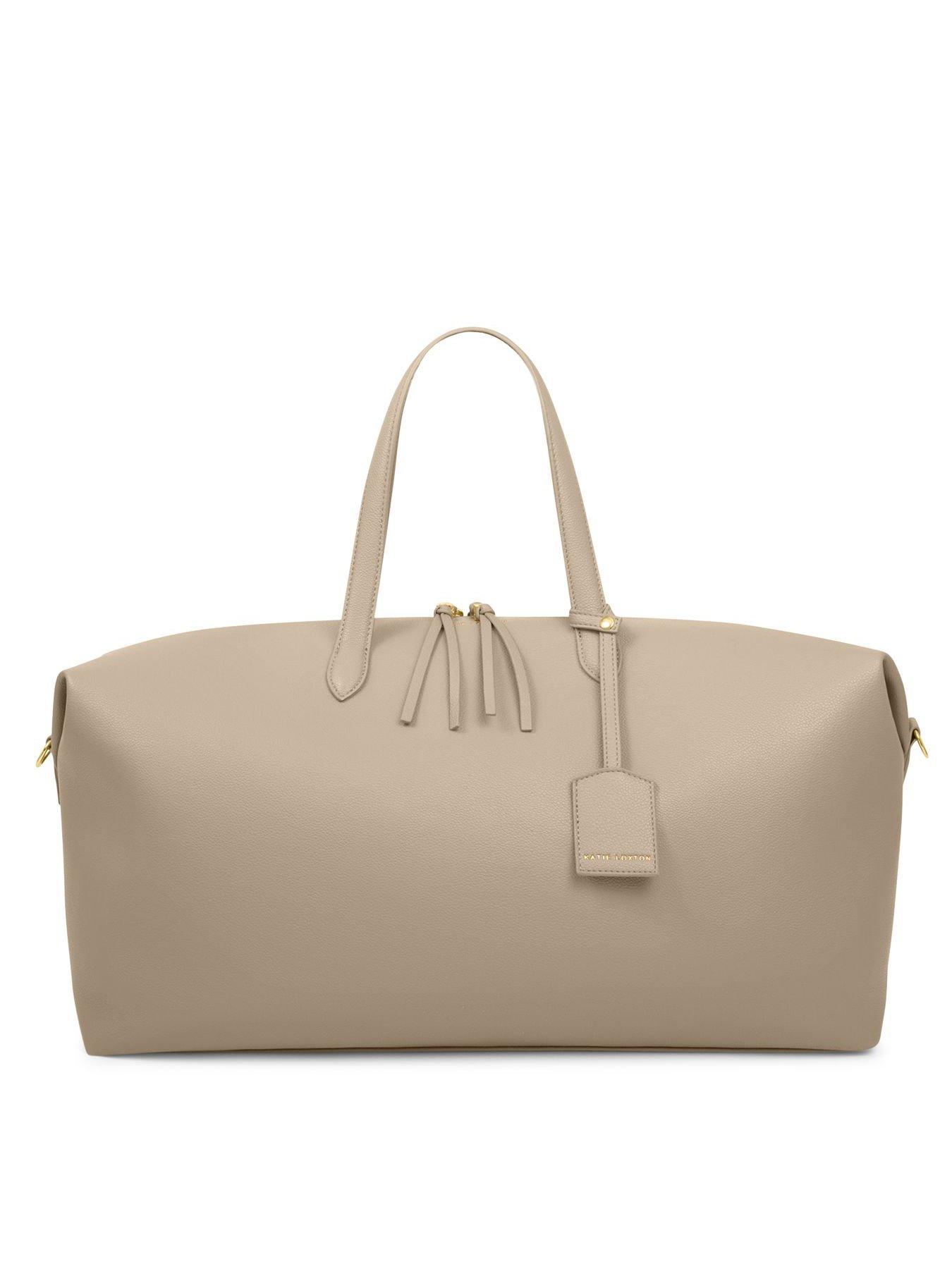 Katie Loxton Soho Weekend Bag | Taupe | 28cm X 50cm X 25cm | Very